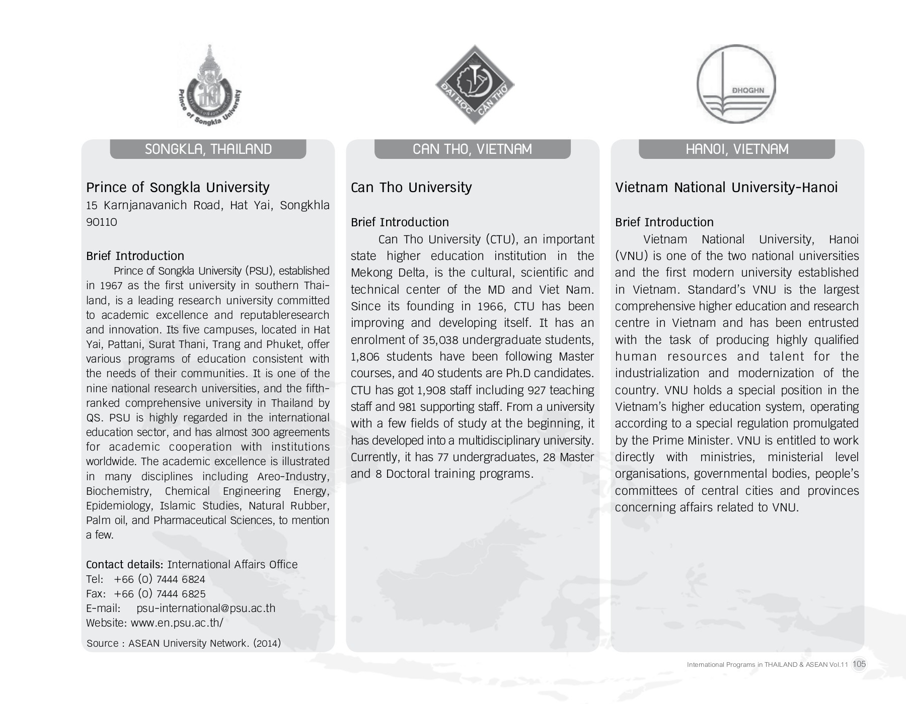 International Program in Thailand & Asean Eng Vol.11 e-book - ss2.ftc ...