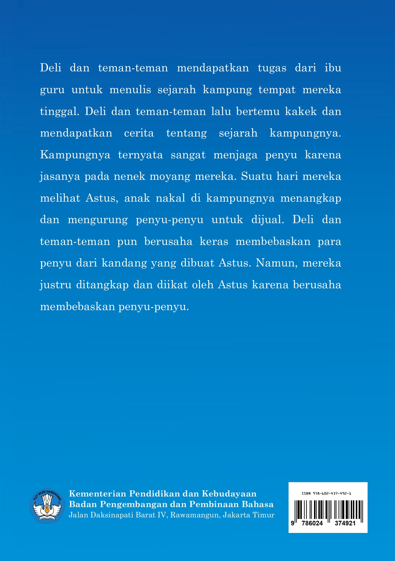 Deli dan Teteruga Kampung Bahari - SD NEGERI 1 TAMANREJO - Page 74 ...