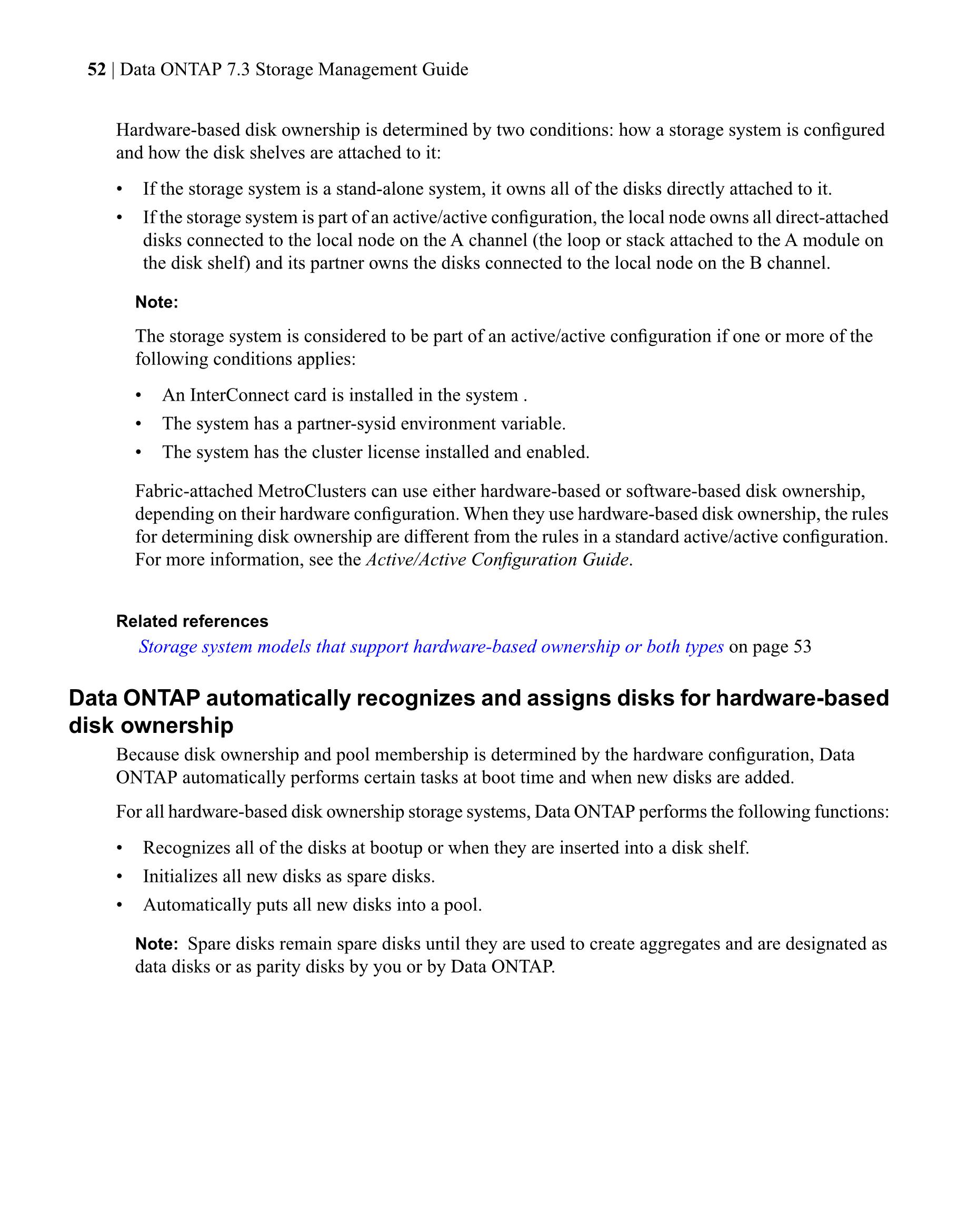 Data ONTAP 7.3 Storage Management Guide - pingliang2000 - Page 52 ...