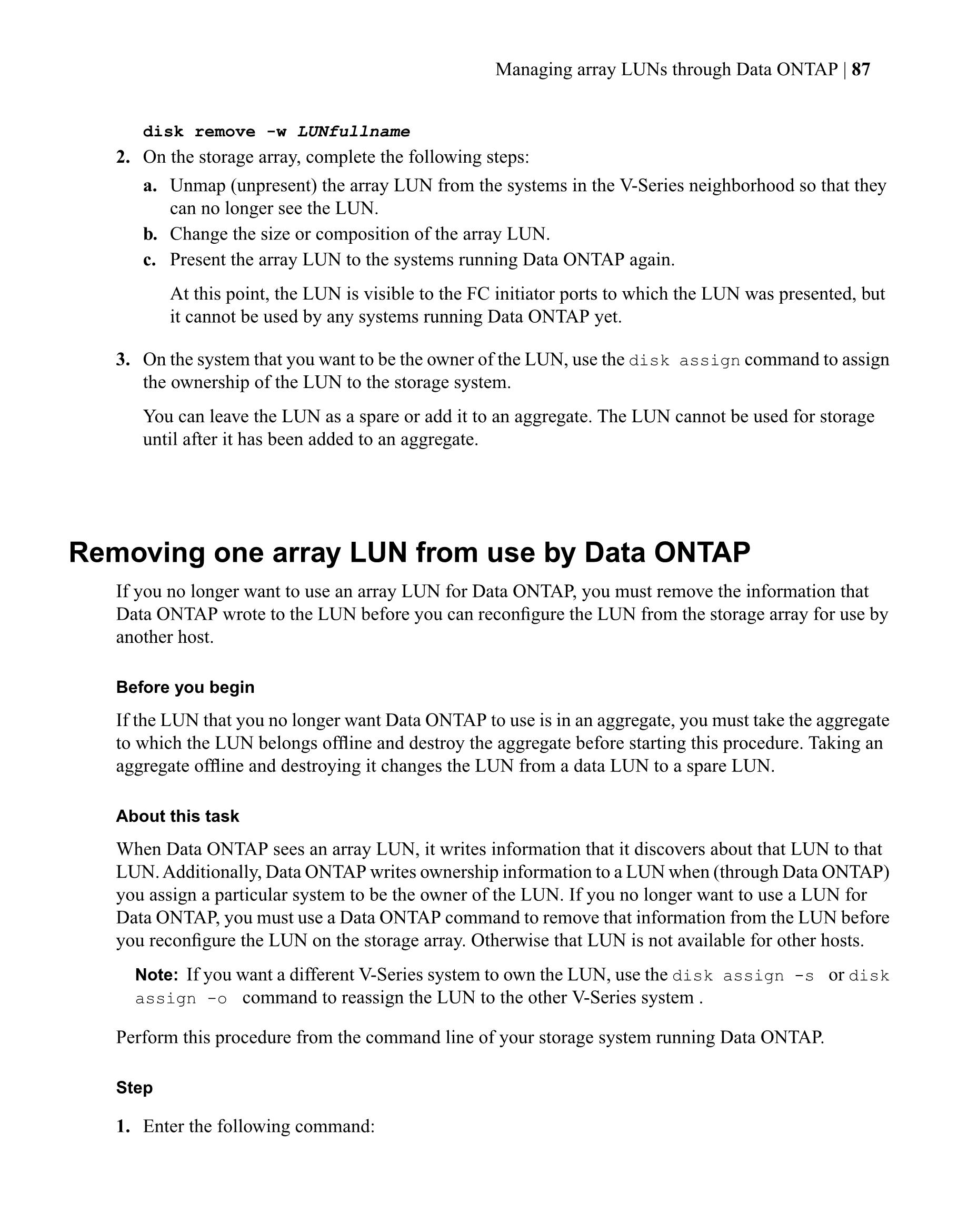 Data ONTAP 7.3 Storage Management Guide - pingliang2000 - Page 87 | Flip PDF Online | PubHTML5