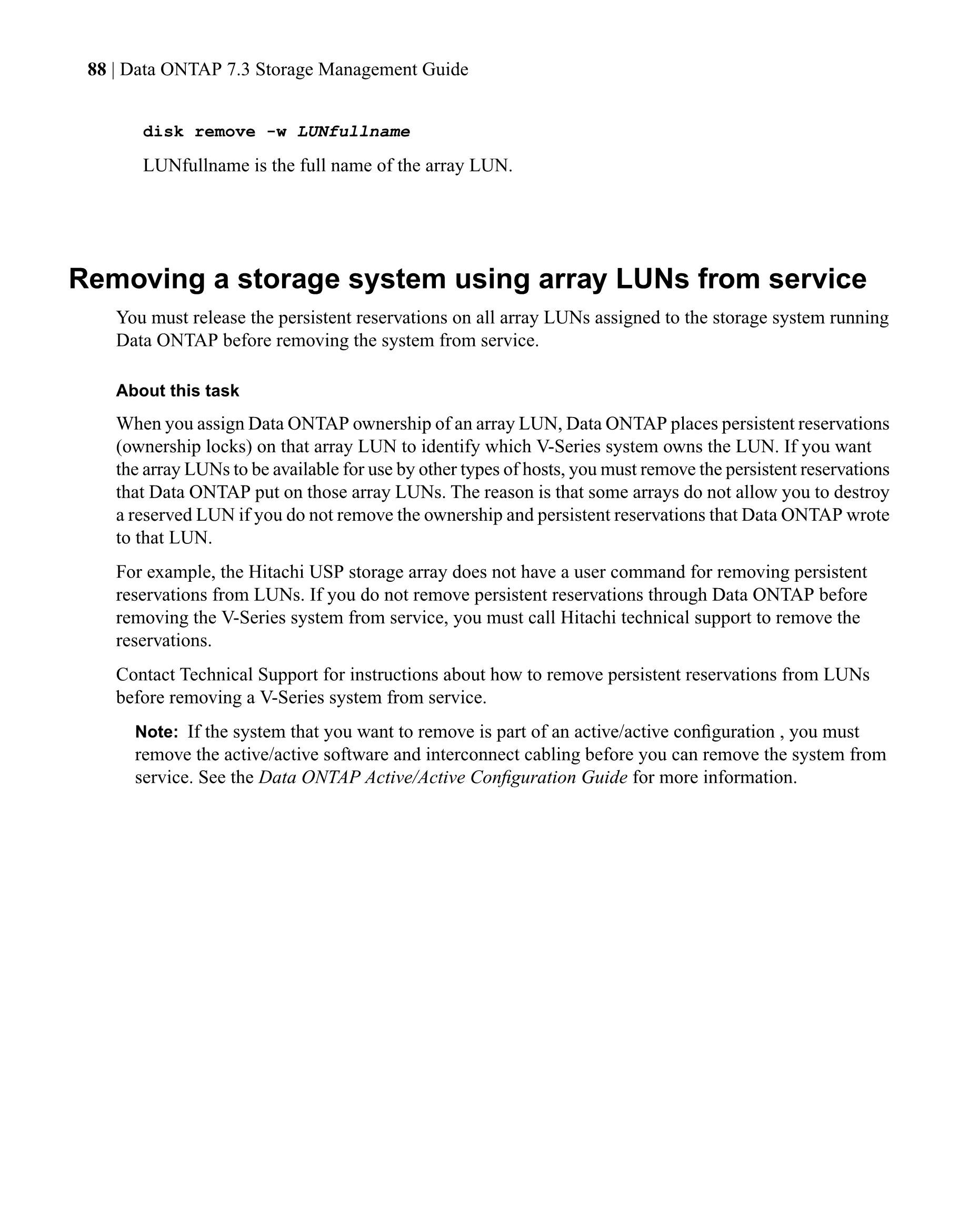 Data ONTAP 7.3 Storage Management Guide - pingliang2000 - Page 88 ...