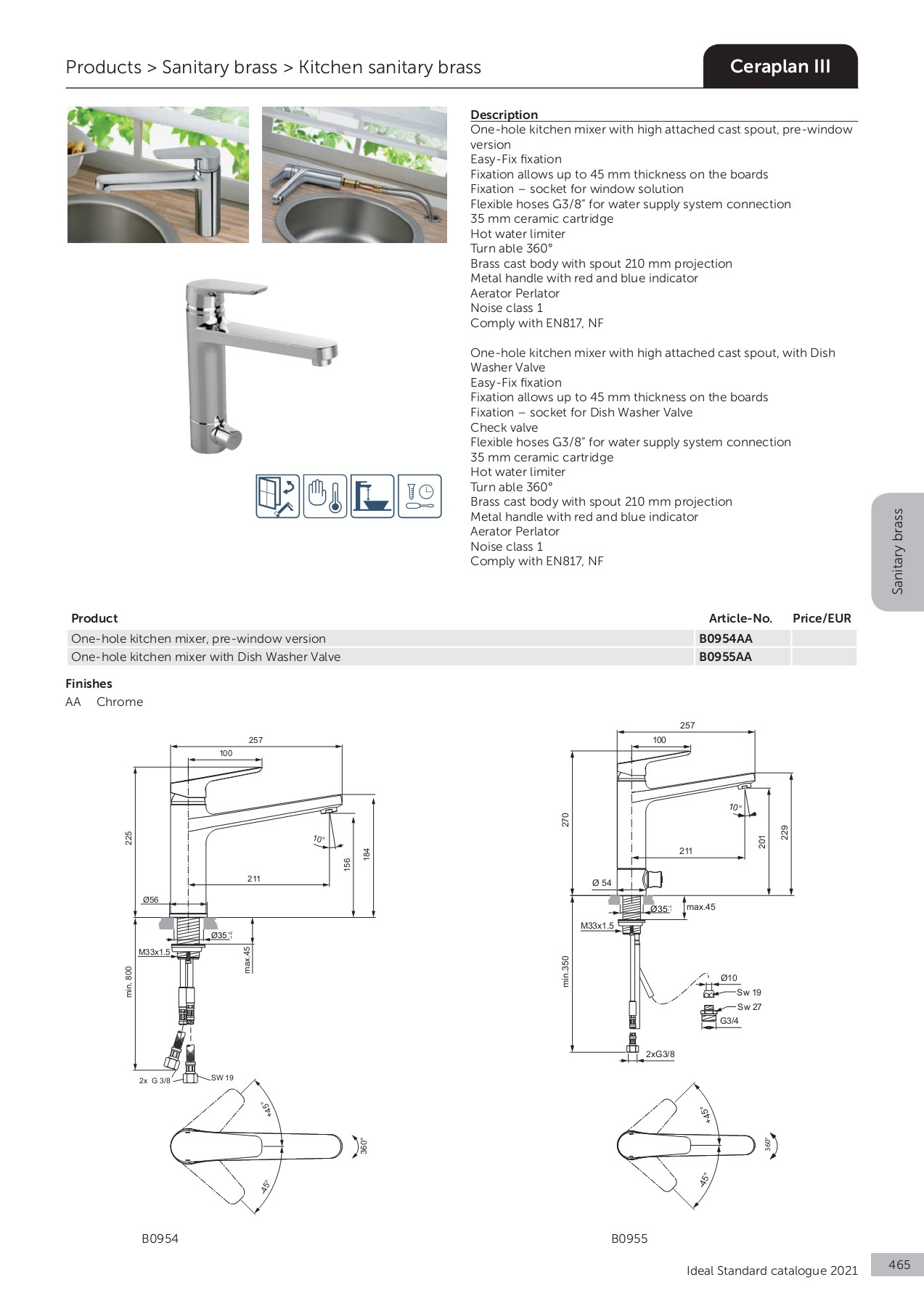Ideal Standard Catalogue 2021_compressed - AKVA PLANET - Page 467 ...