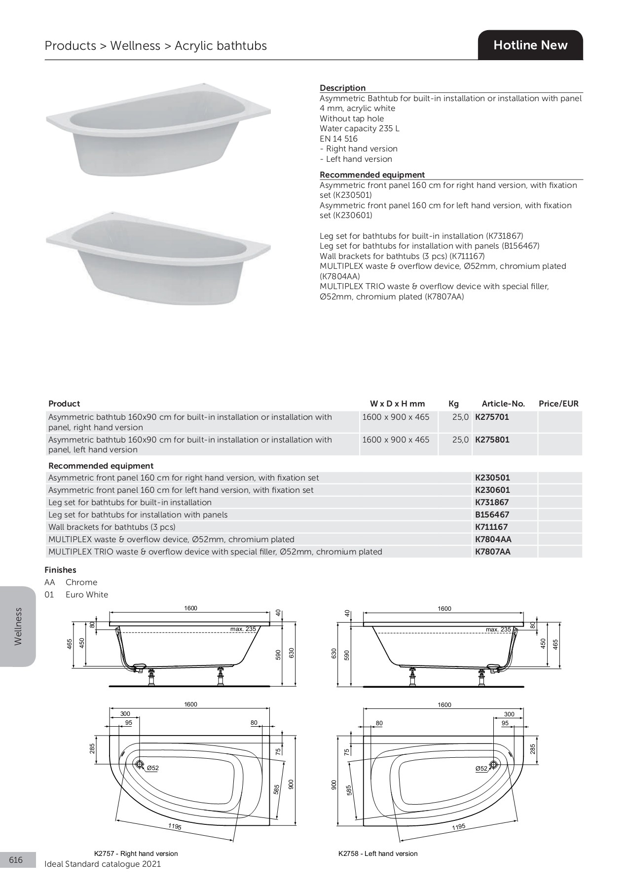 Ideal Standard Catalogue 2021_compressed - AKVA PLANET - Page 618 ...
