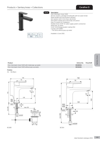 Ideal Standard Catalogue 2021 - AKVA PLANET - Page 401 | Flip PDF ...