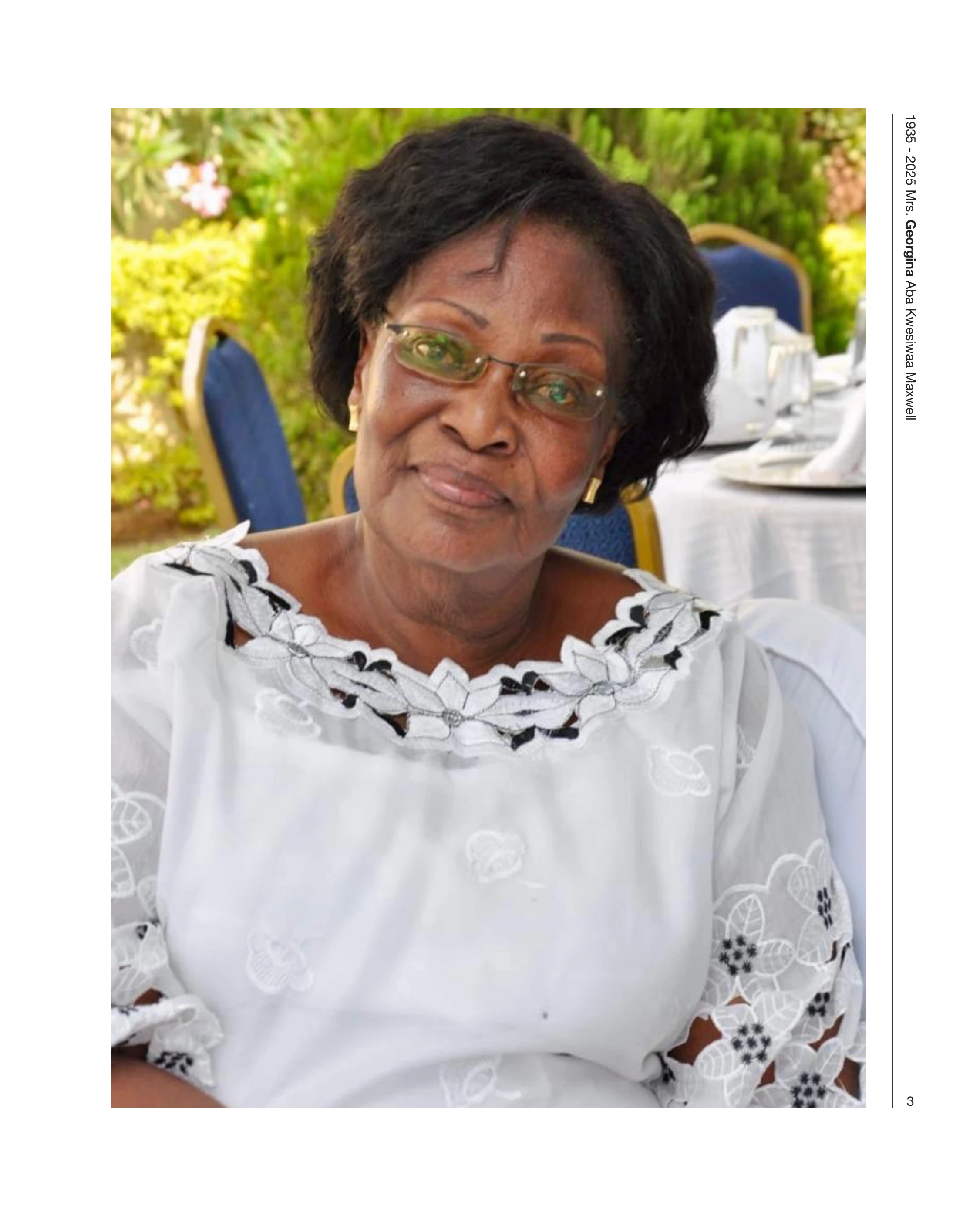 GEORGINA ABA KWESIWAA MAXWELL