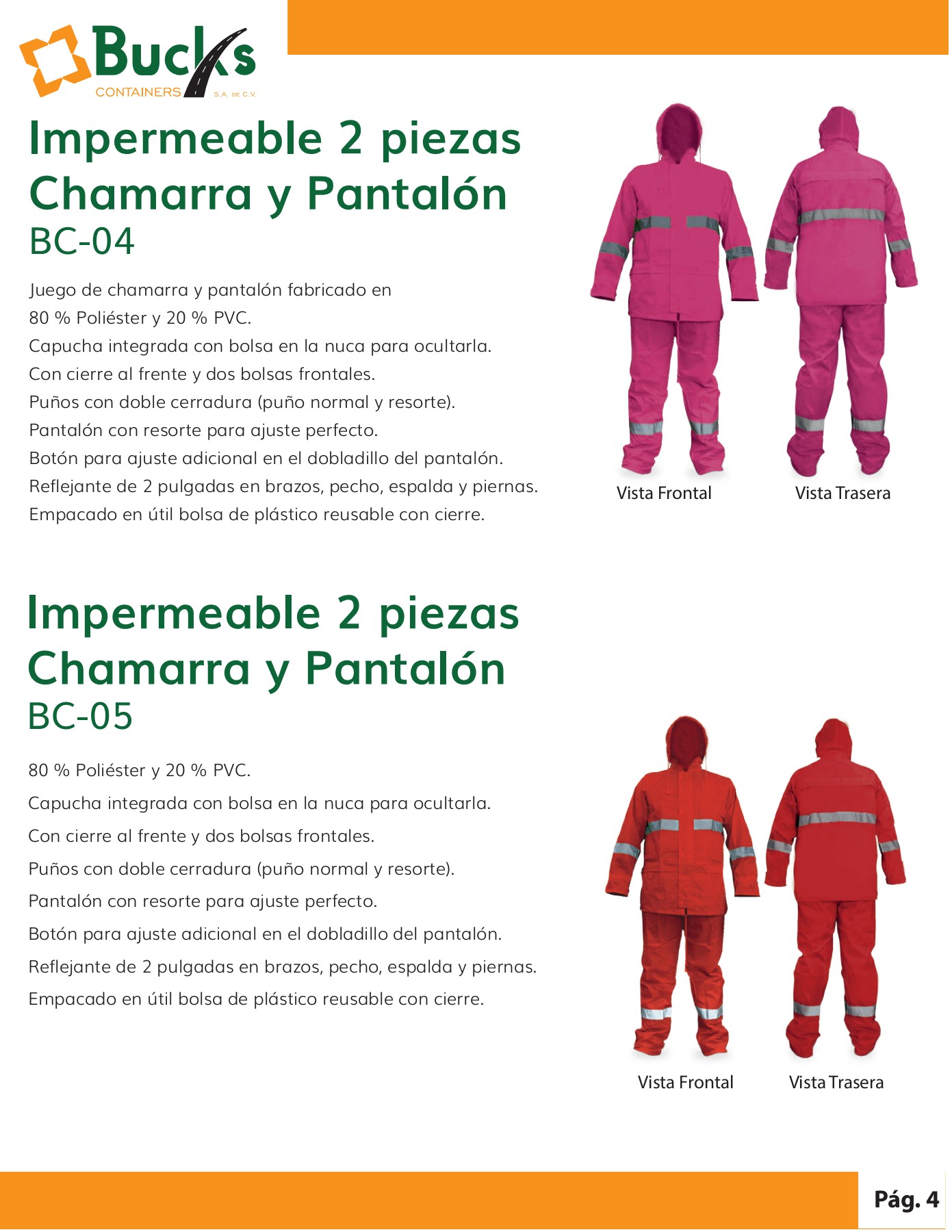 catalogo_impermeables - marketing - Página 5 | Flip PDF en línea | PubHTML5