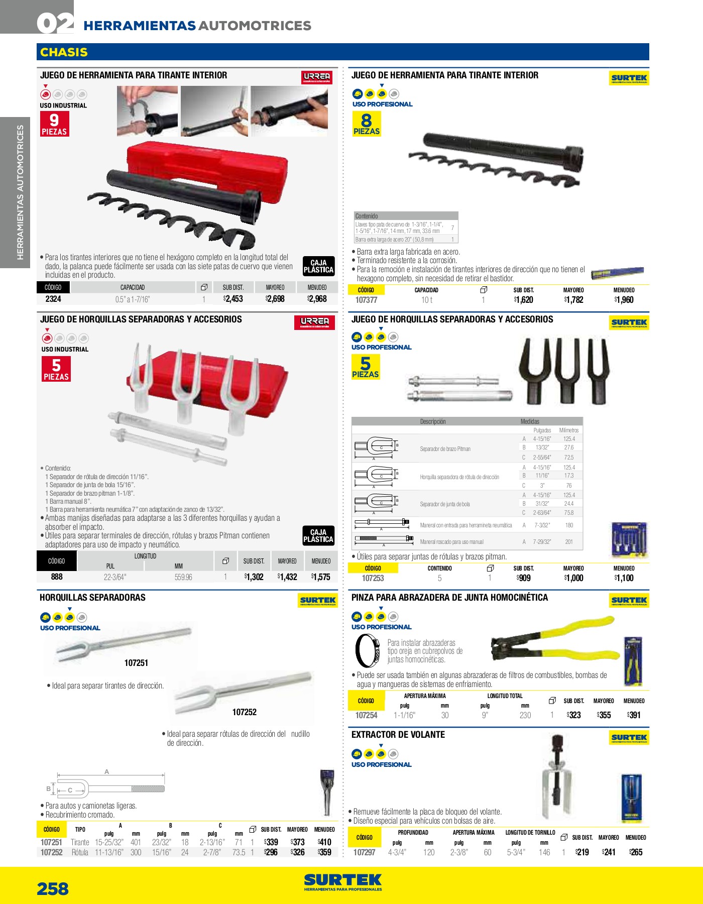 Catálogo Surtek - publicaciones merkanet - Página 260 | Flip PDF en ...