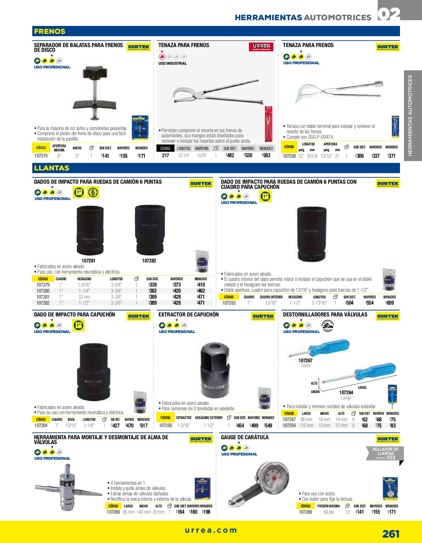 Catálogo Surtek - publicaciones merkanet - Página 263 | Flip PDF en ...