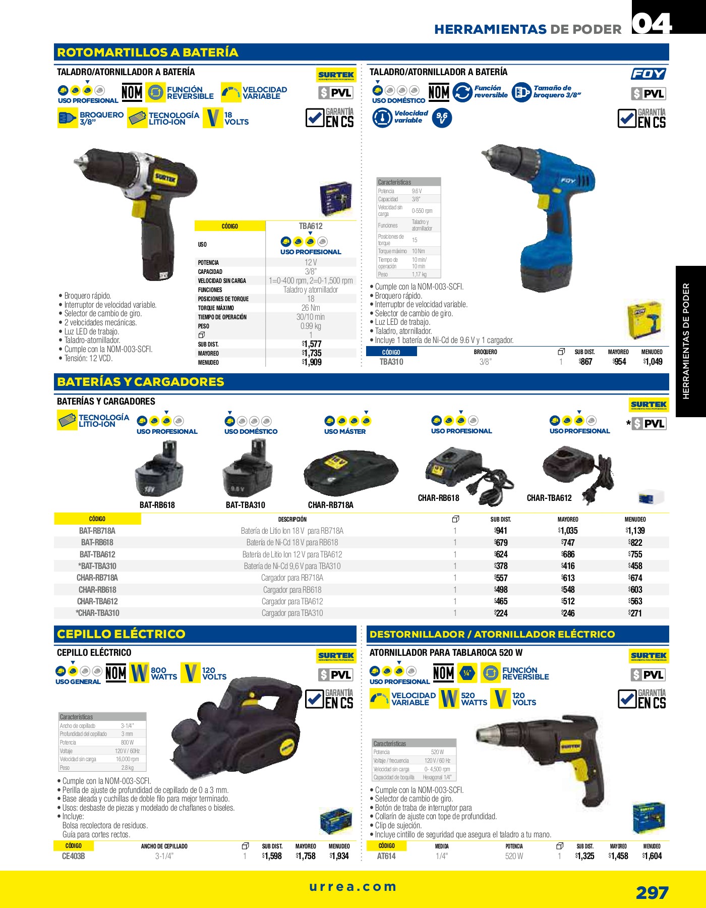 Catálogo Surtek - publicaciones merkanet - Página 299 | Flip PDF en ...