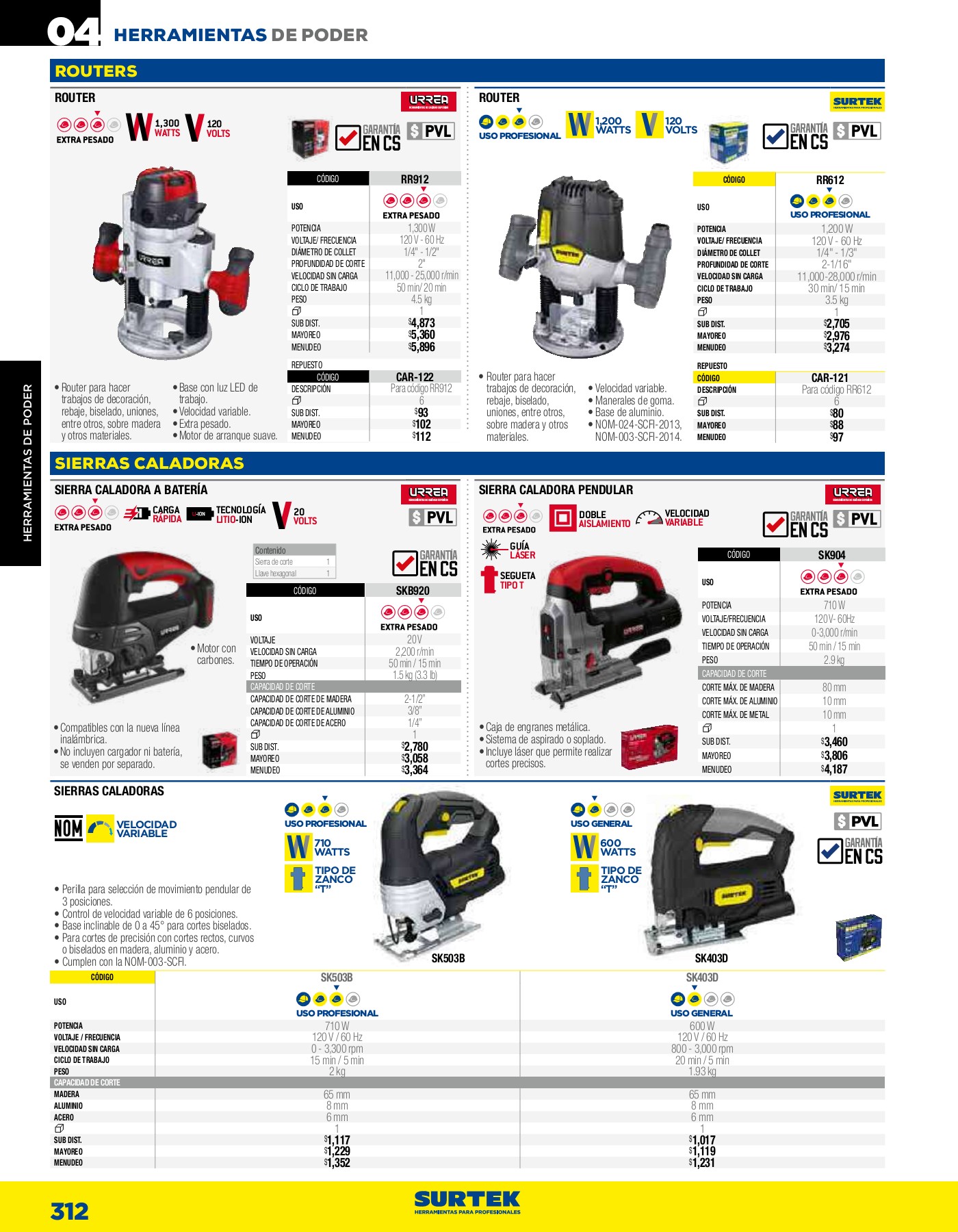 Catálogo Surtek - publicaciones merkanet - Página 314 | Flip PDF en ...