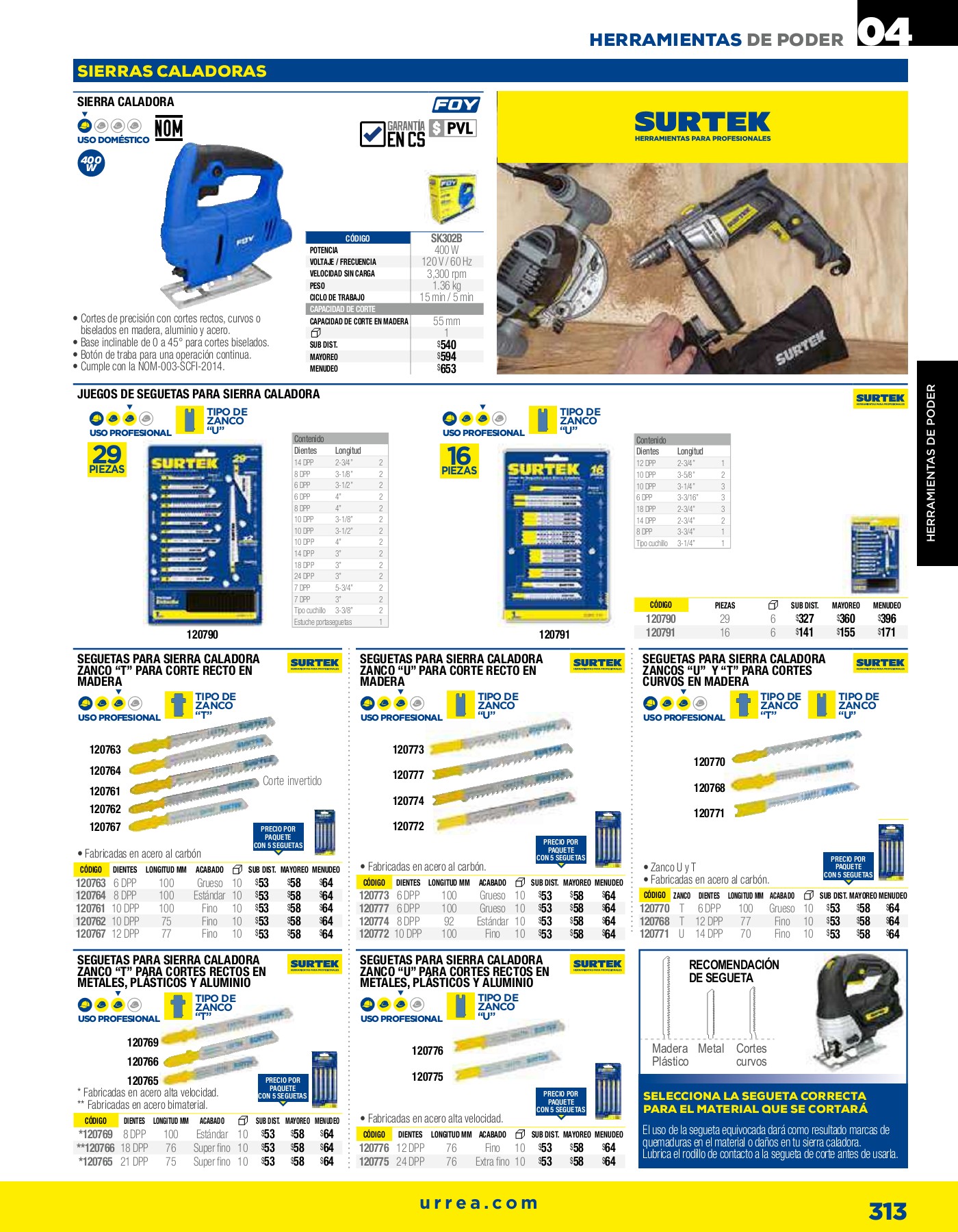 Catálogo Surtek - publicaciones merkanet - Página 315 | Flip PDF en ...