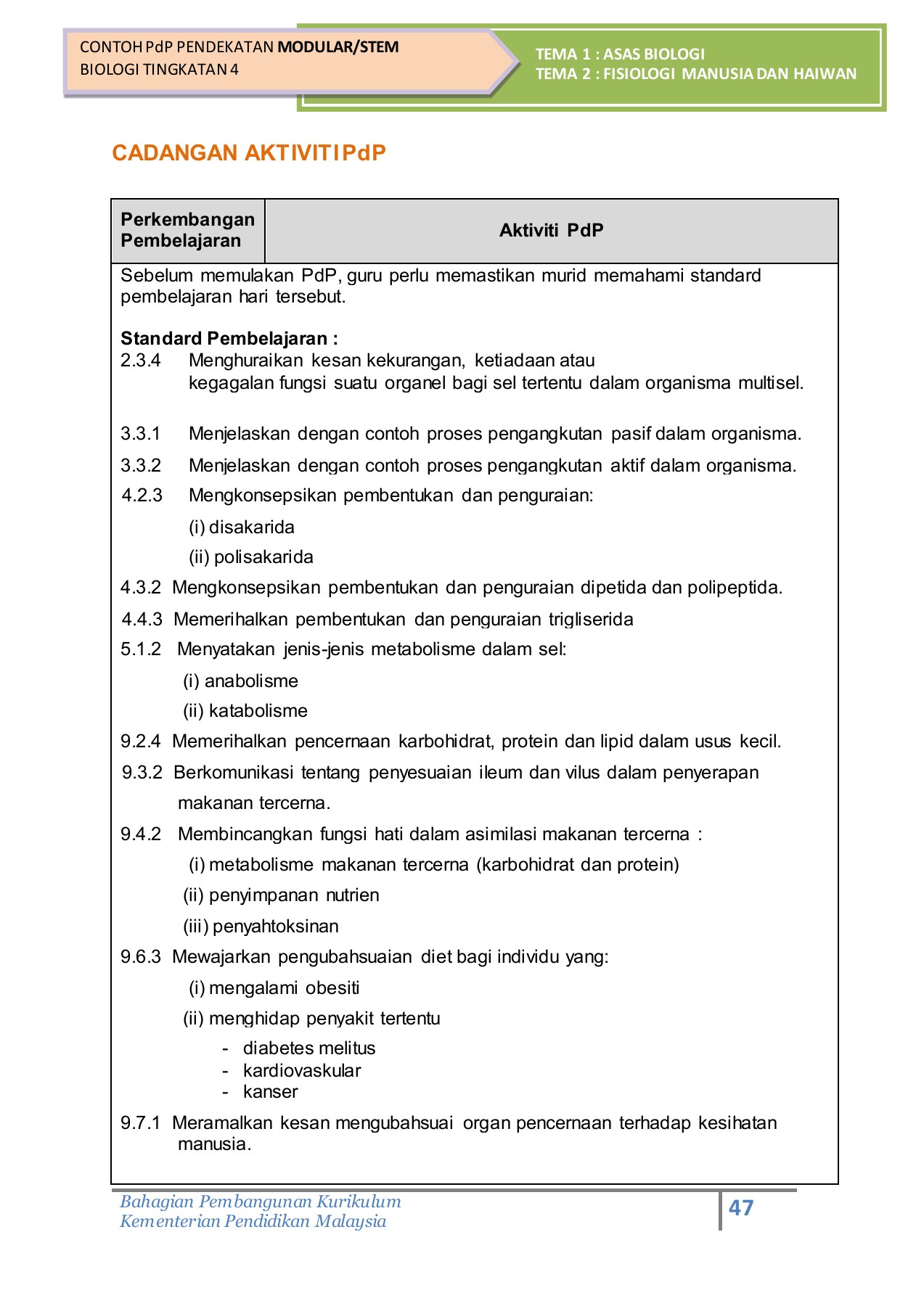 Panduan PdP Biologi 2020 edisi BM - ruslawati mat isa - Muka Surat 59 ...