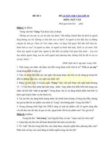 de-on-thi-vao-lop-10-mon-ngu-van - Chi Nguyễn Kim - Trang 1 - 55 | PDF lật trang trực tuyến ...