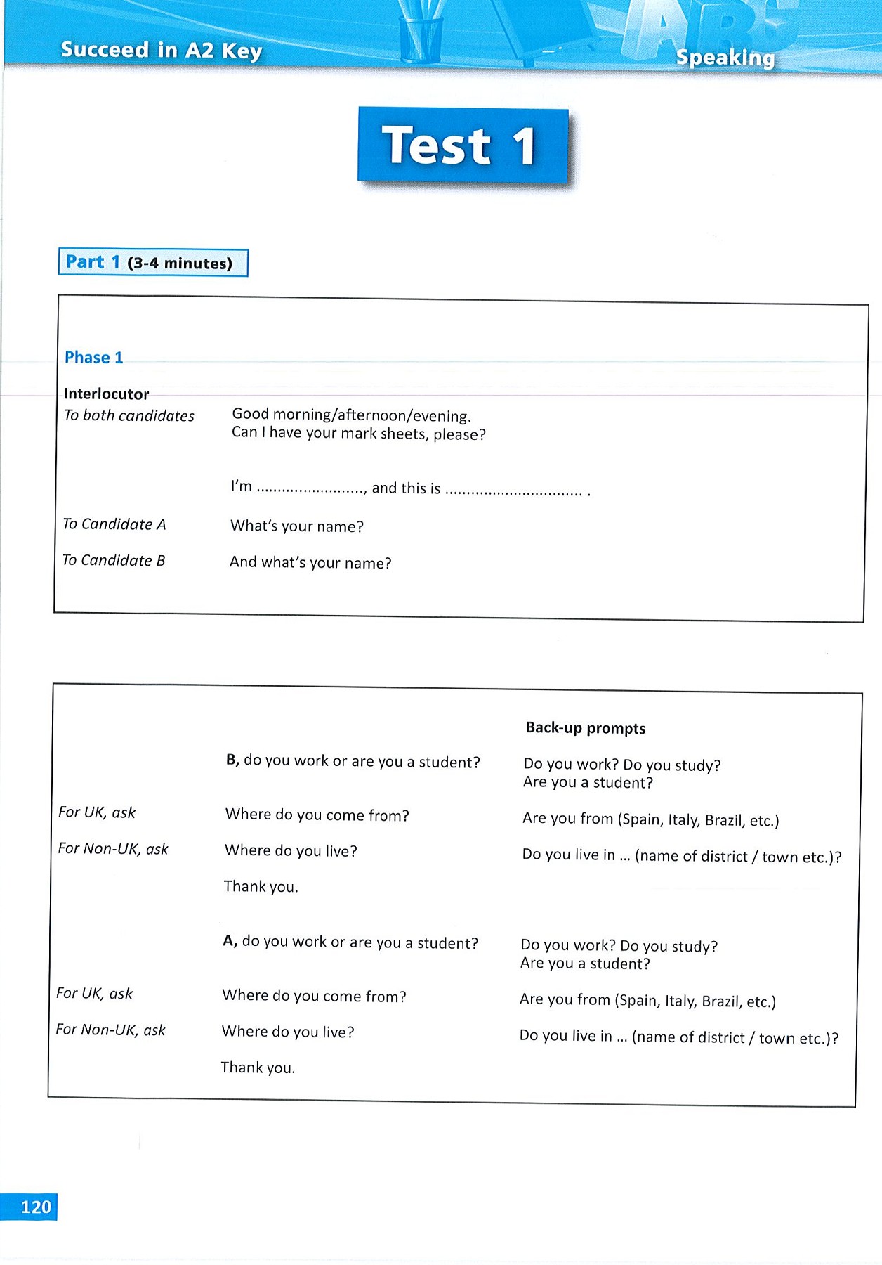 KET - Succeed in A2 Key 2020 - Thảo Ngân Phạm Hoài - Page 120 | Flip ...