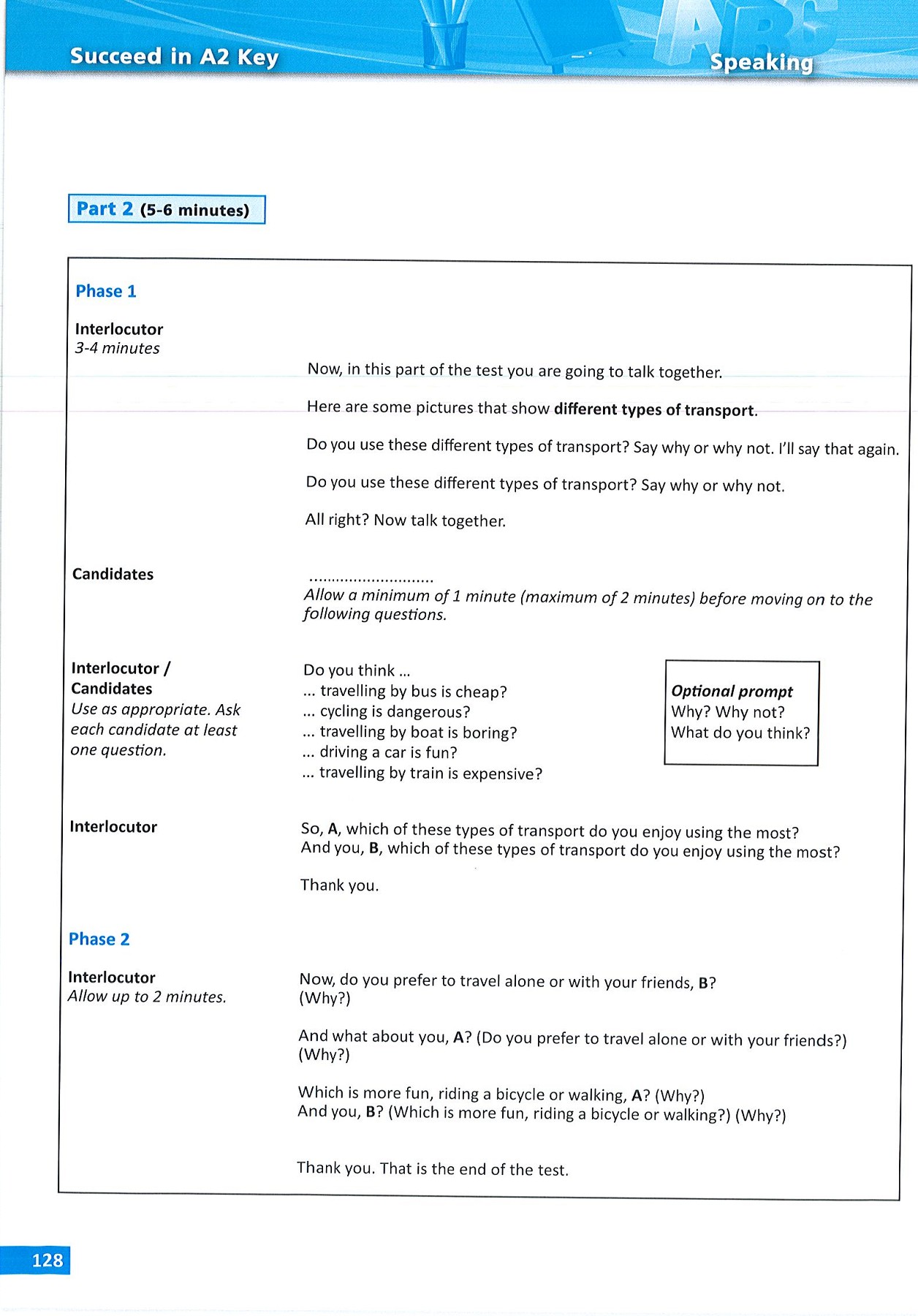 KET - Succeed in A2 Key 2020 - Thảo Ngân Phạm Hoài - Page 128 | Flip ...