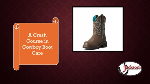 A Crash Course in Cowboy Boot Care