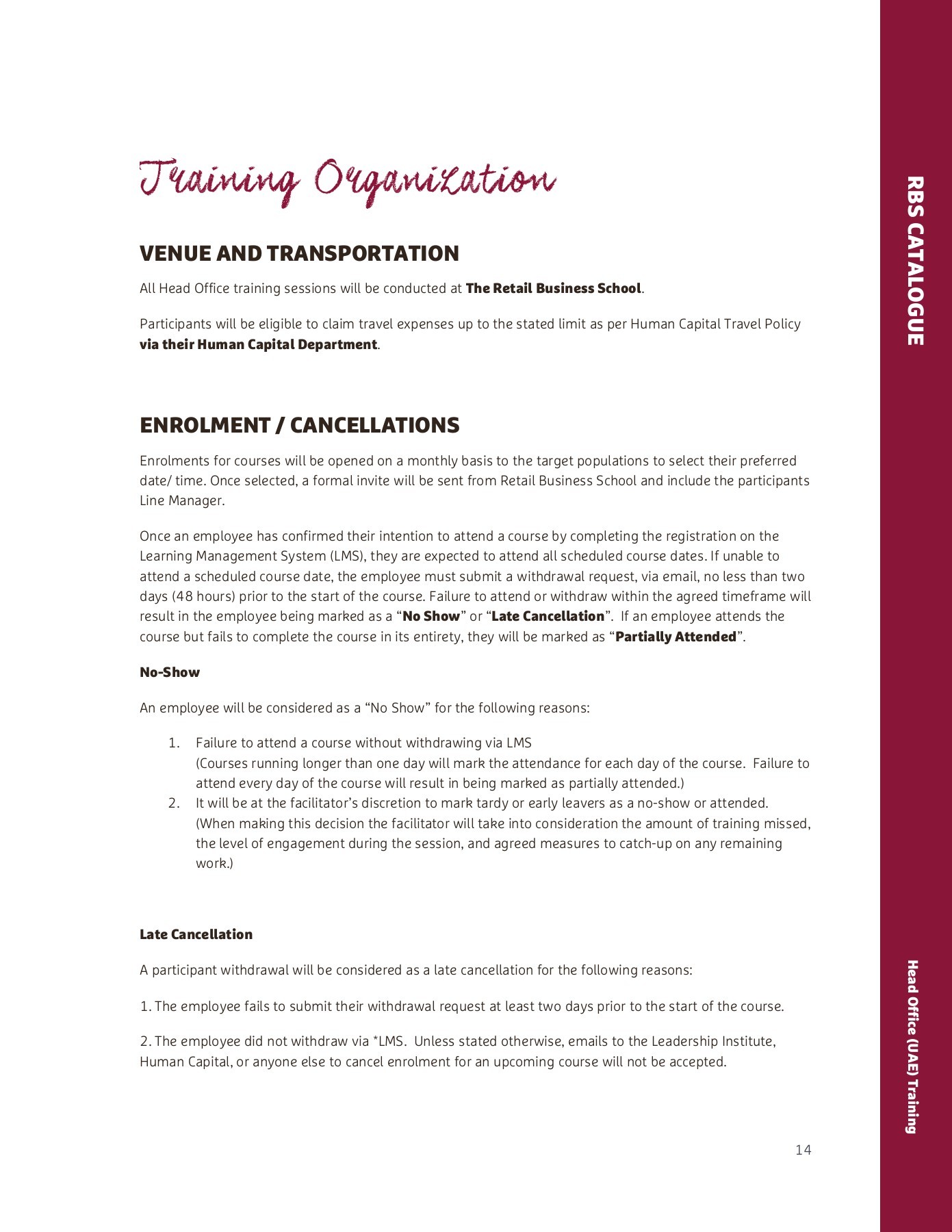 MAF_Retail_HO_LearningCatalogue - gbsaiso - Page 14 | Flip PDF Online ...