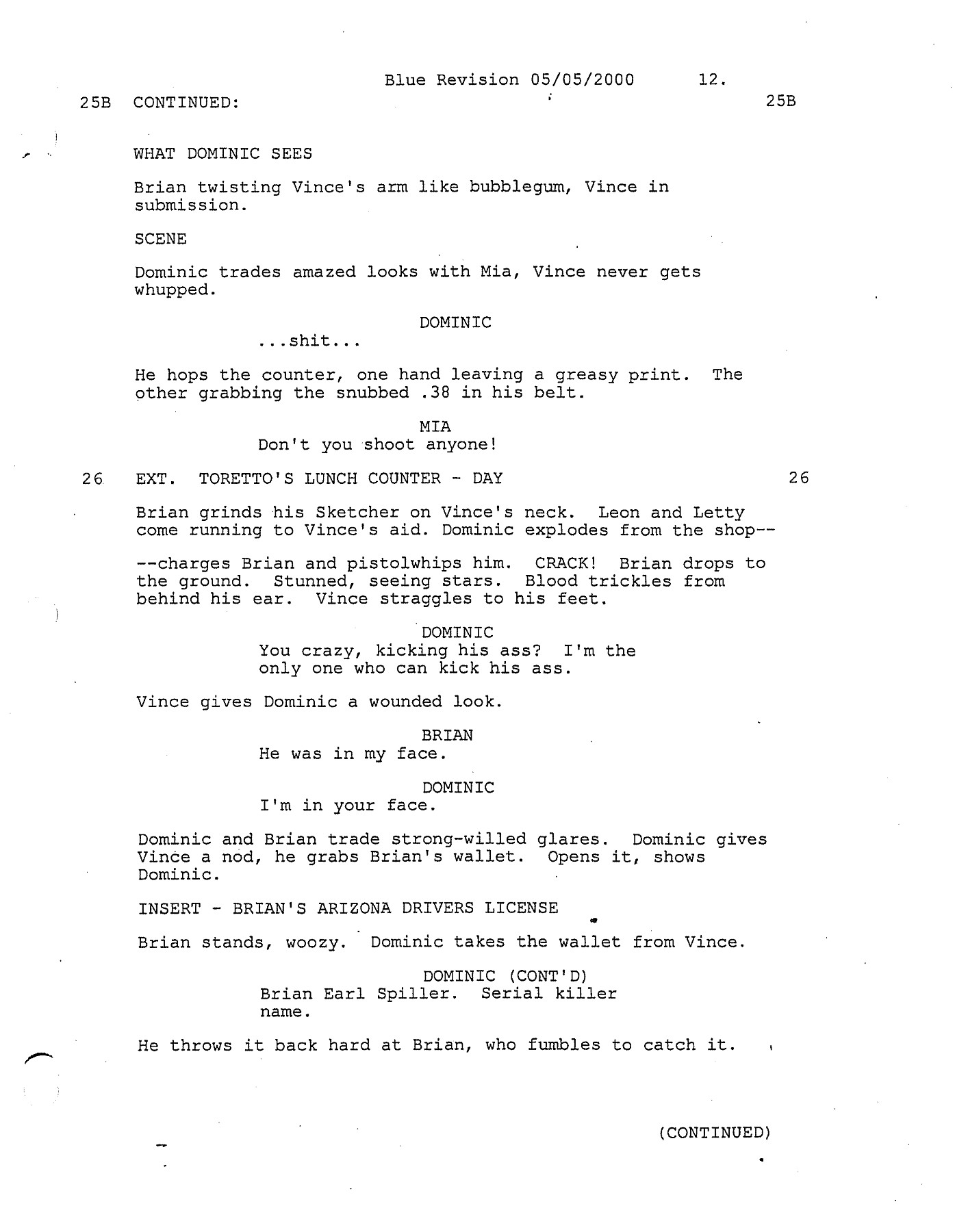 The-Fast-and-the-Furious-SCRIPT-2 - sufiyan jehni - Page 13 | Flip PDF ...