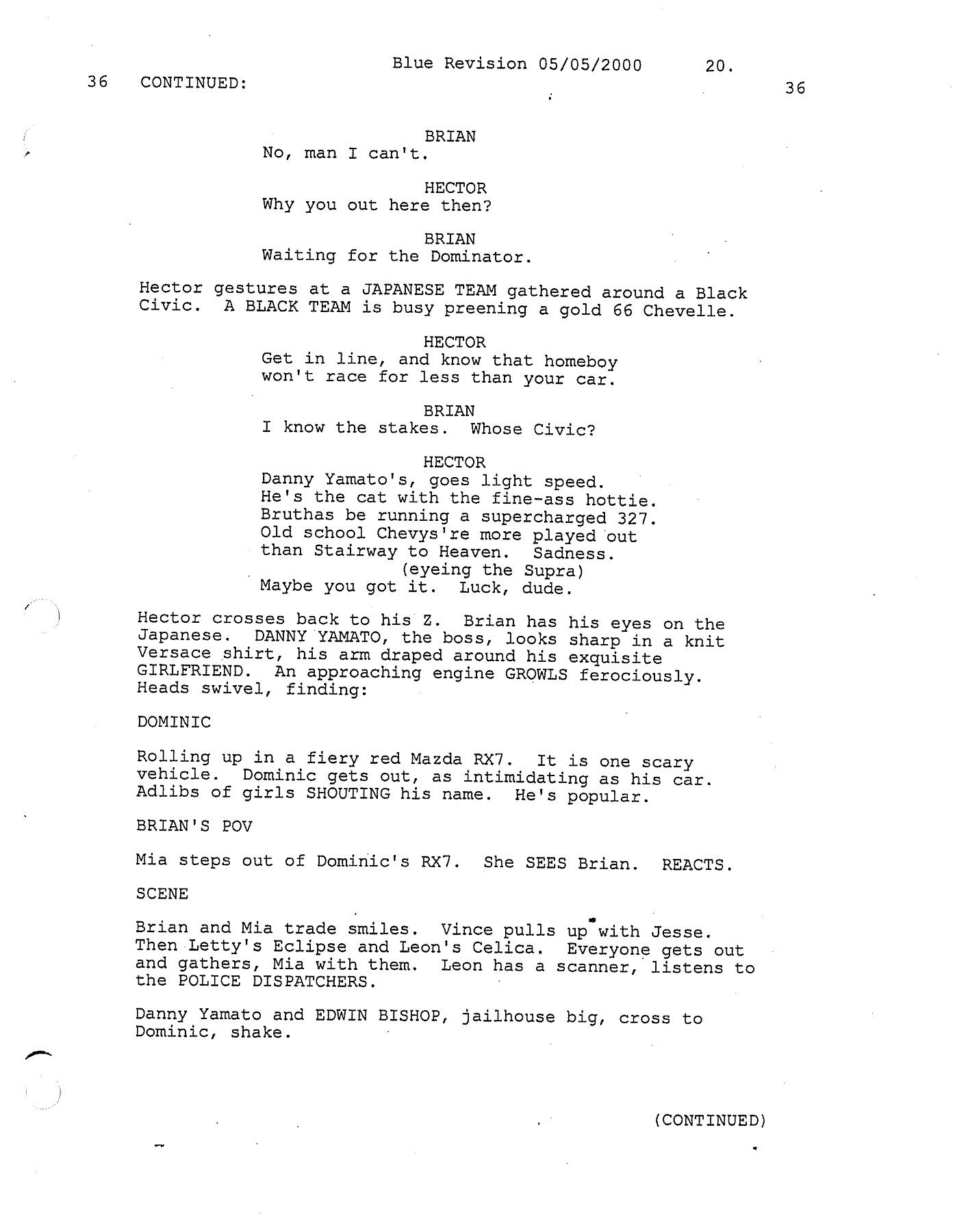 The-Fast-and-the-Furious-SCRIPT-2 - sufiyan jehni - Page 21 | Flip PDF ...