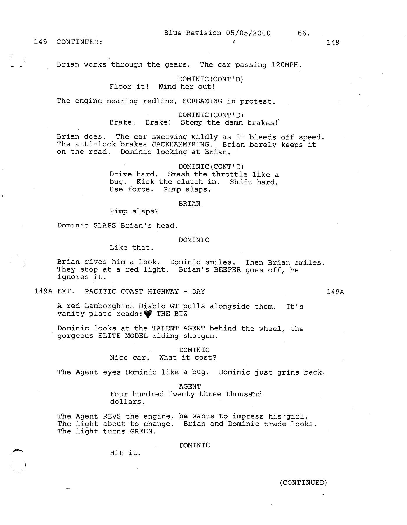 The-Fast-and-the-Furious-SCRIPT-2 - sufiyan jehni - Page 67 | Flip PDF ...