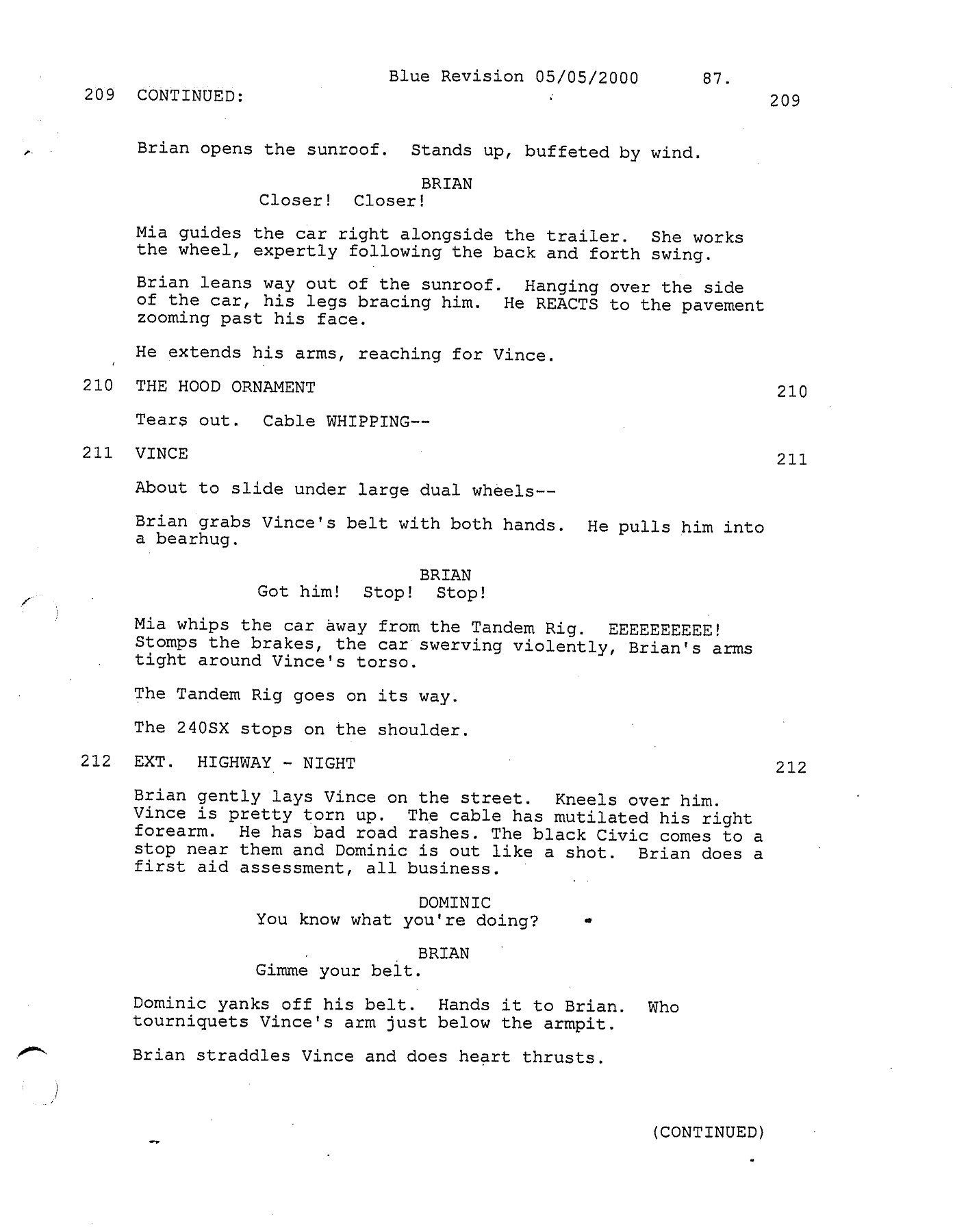 The-Fast-and-the-Furious-SCRIPT-2 - sufiyan jehni - Page 88 | Flip PDF ...