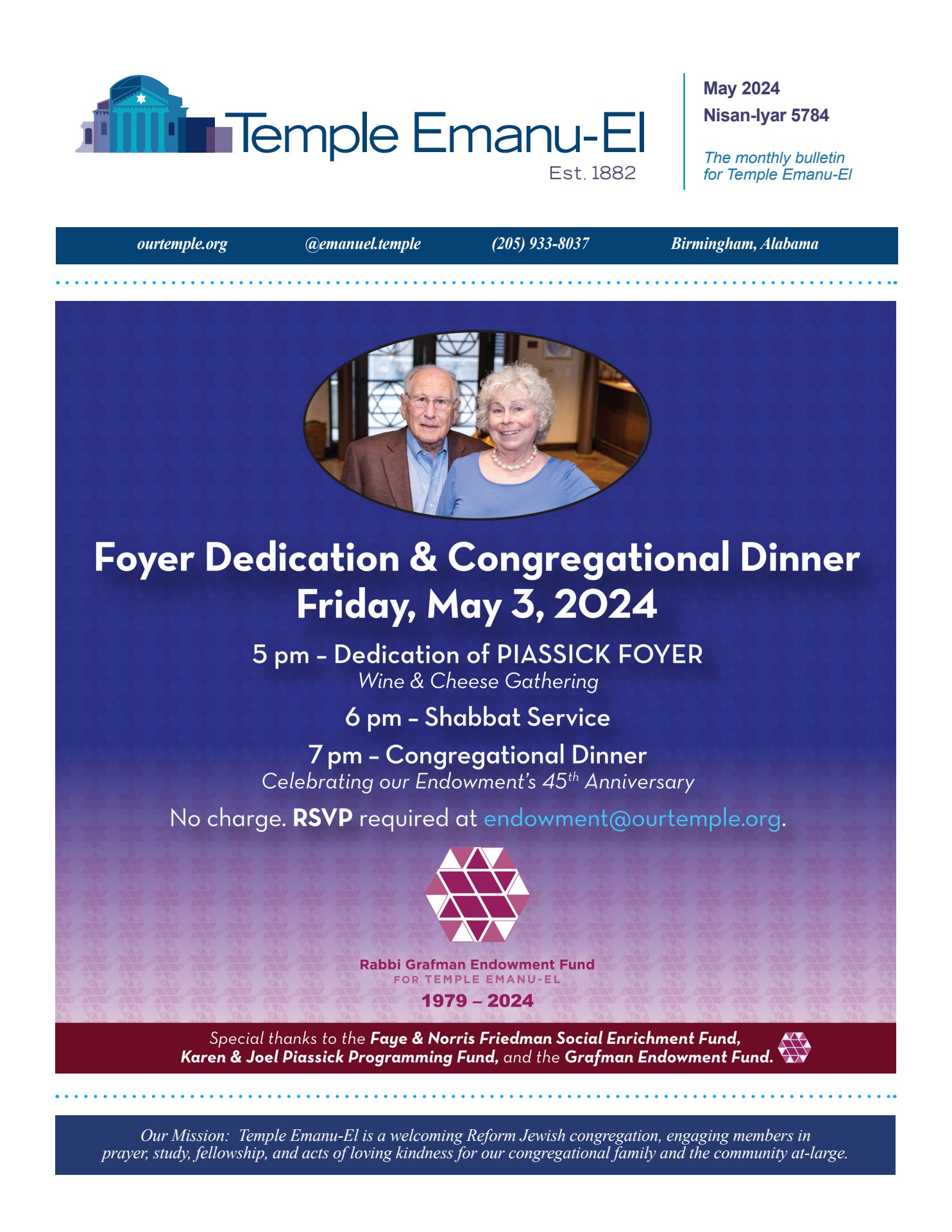 May 2024 - Temple Emanu-El Bulletin - monika - Page 1 - 16 | Flip PDF ...