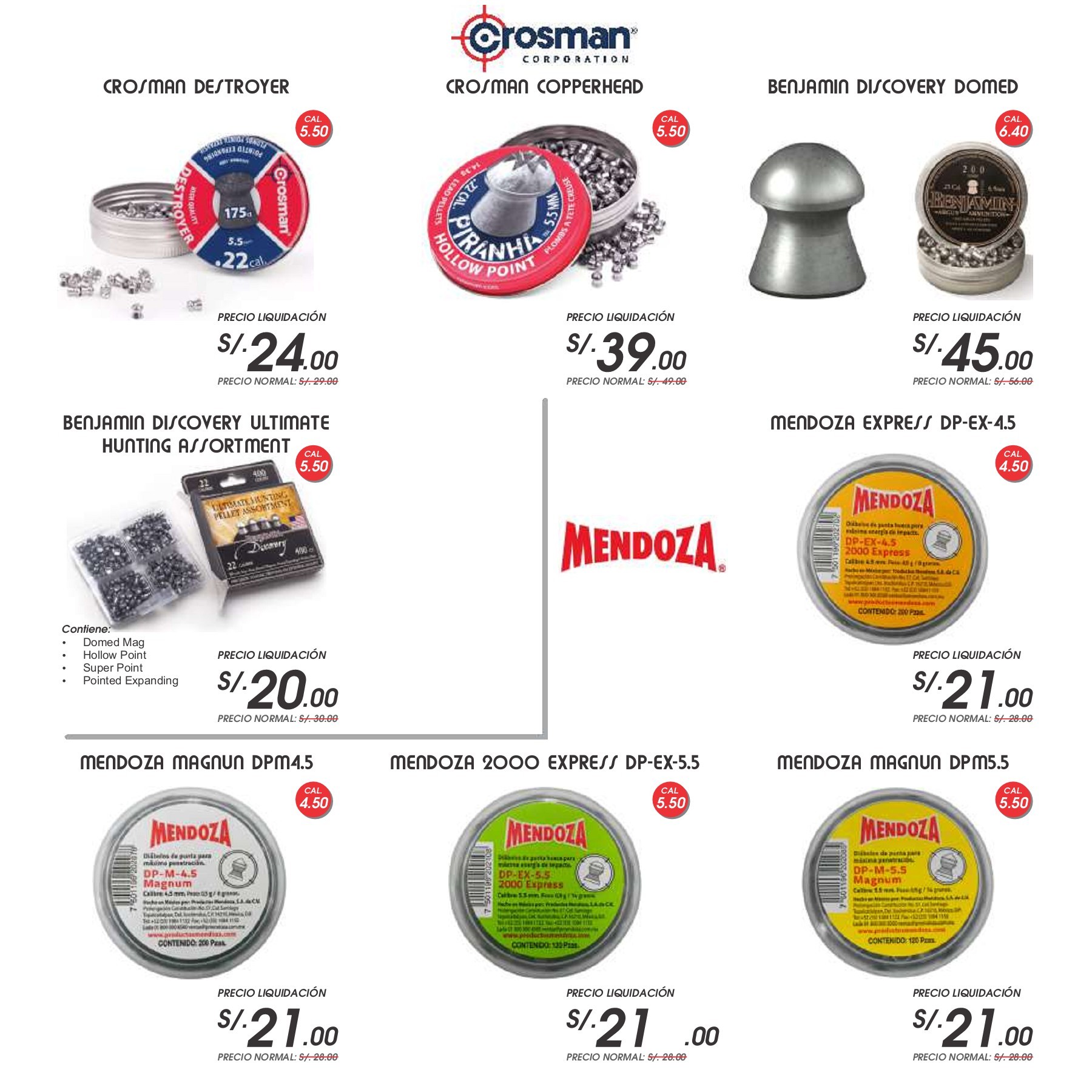 Catálogo de balines - amiranda0928 - Página 6 | Flip PDF en línea ...