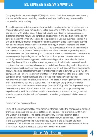 Business Essay Sample - Write My Essay - Page 4 | Flip PDF Online ...