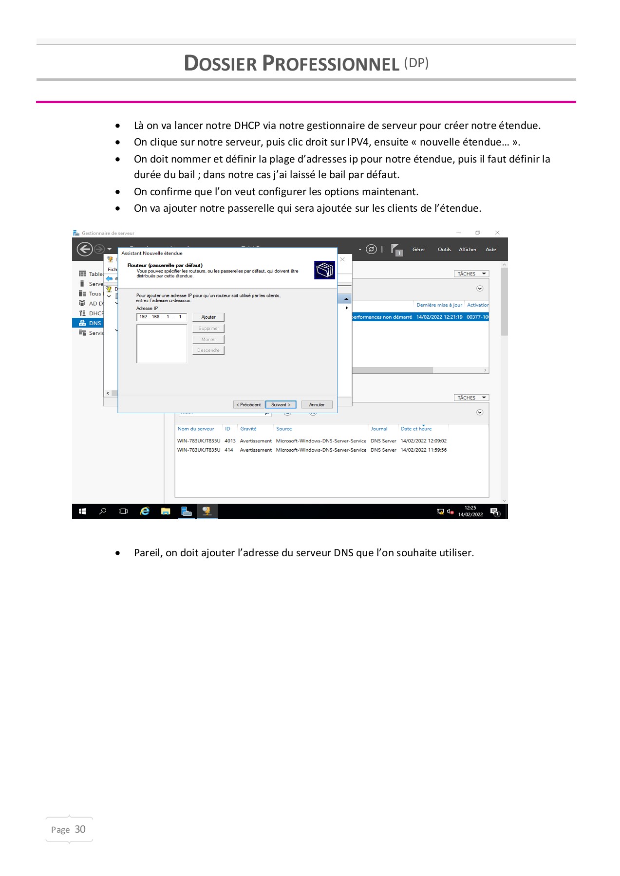 Dossier3_professionnel - Copie - ben rejab hassine - Page 30 | Flip PDF Online | PubHTML5