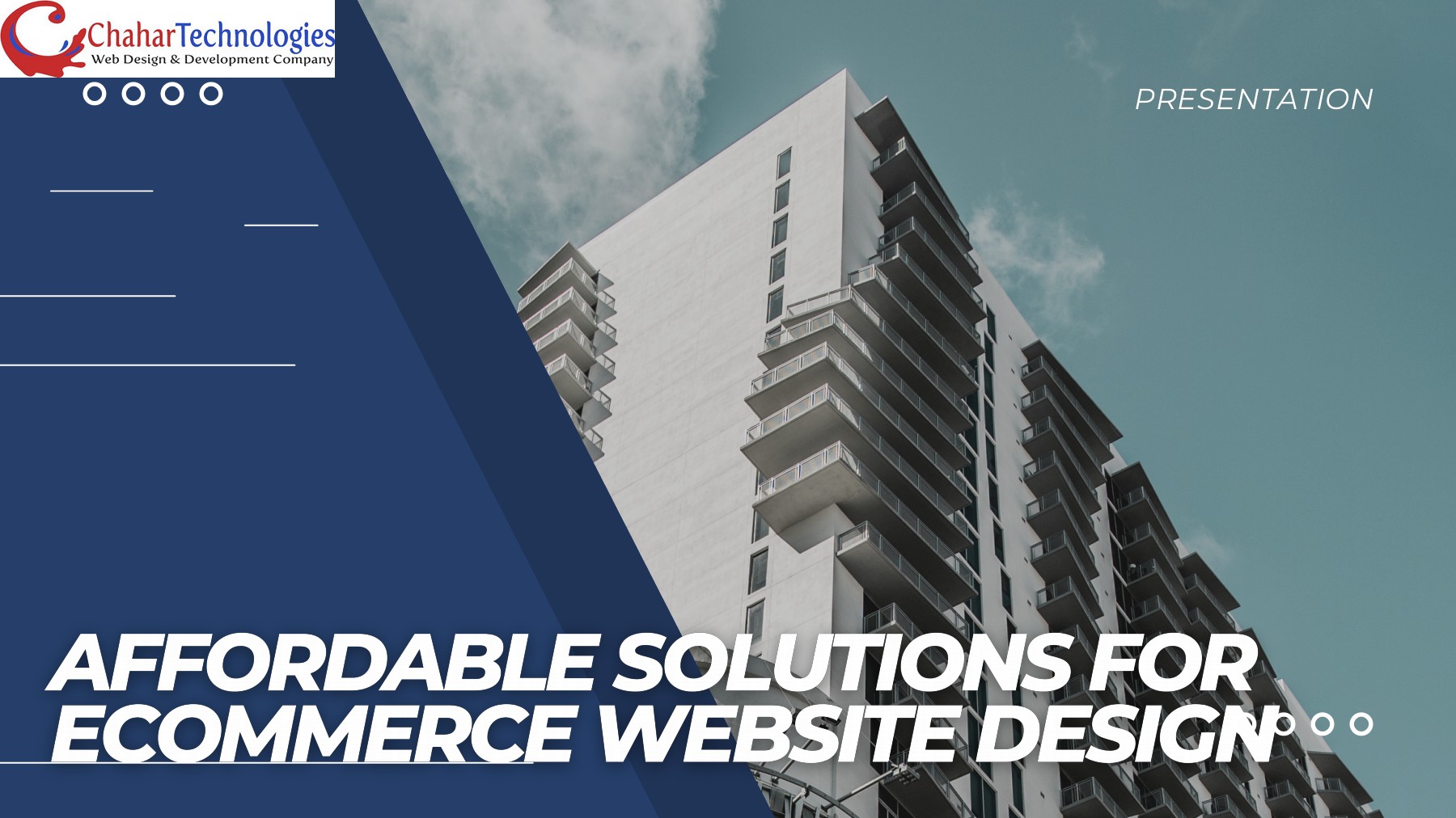 Affordable Solutions for Ecommerce Website Design - chahar technologies ...