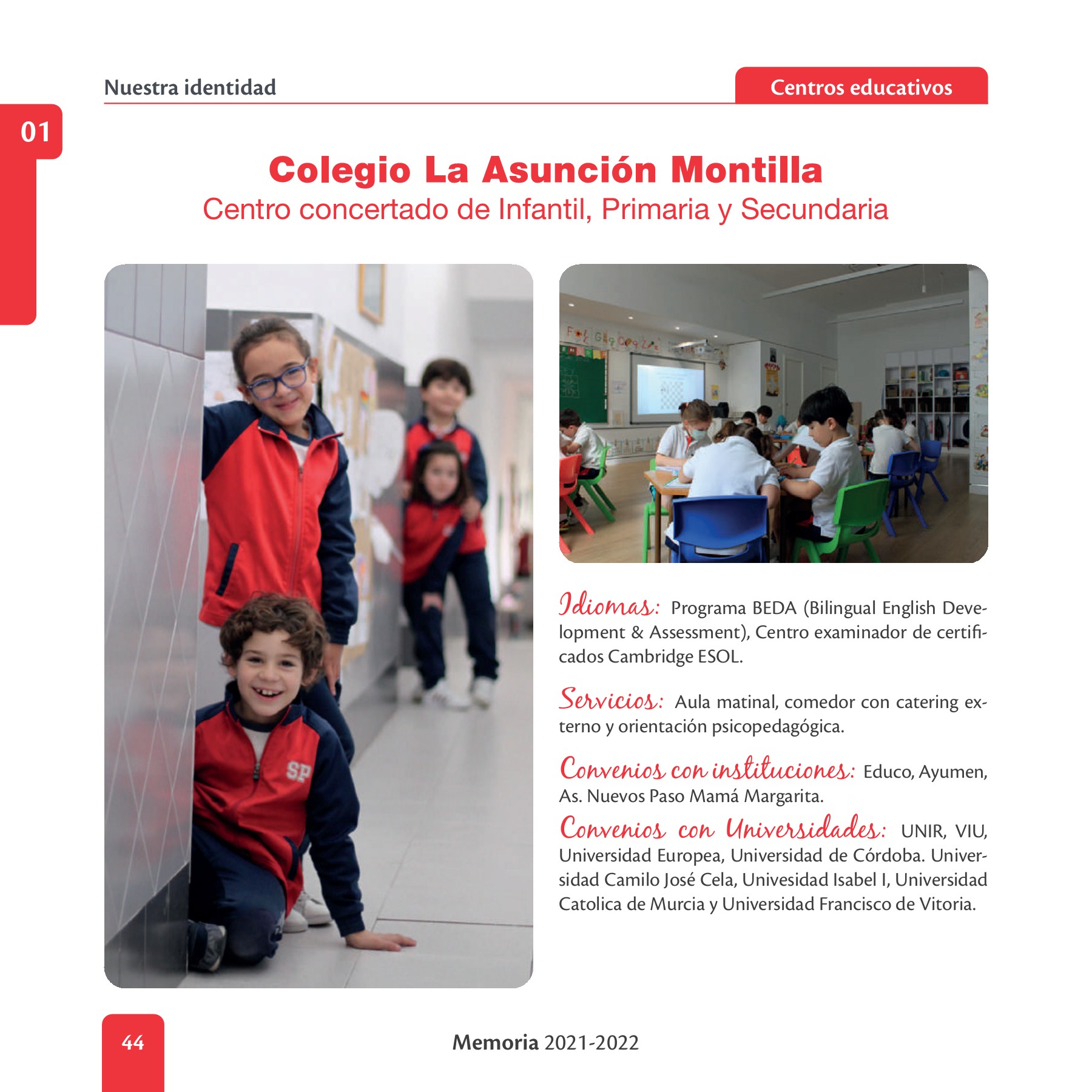 Memoria de actividades 2021-2022 Fundación Spínola - jose.sanchez - Page 44 | Flip PDF Online ...