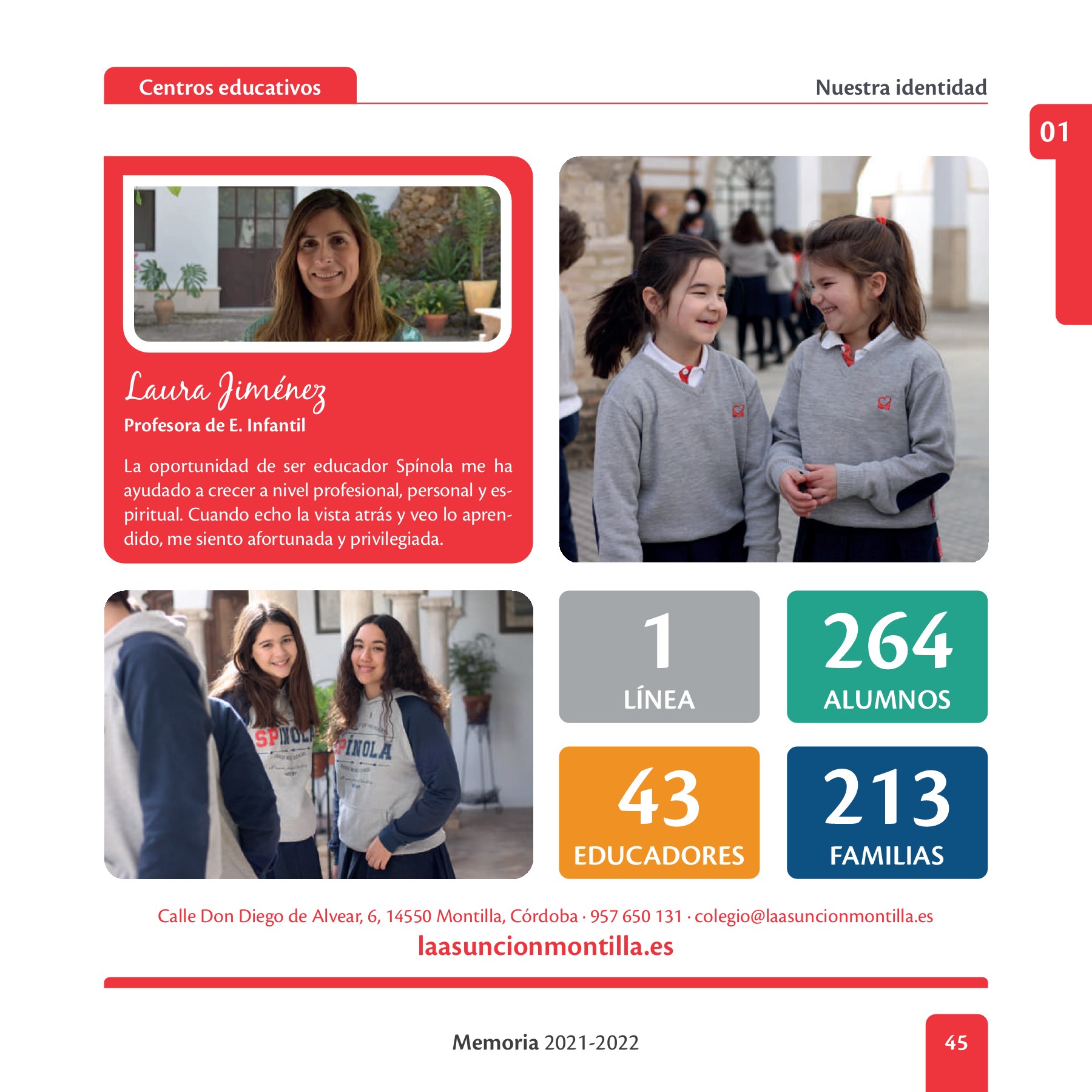 Memoria de actividades 2021-2022 Fundación Spínola - jose.sanchez - Page 45 | Flip PDF Online ...