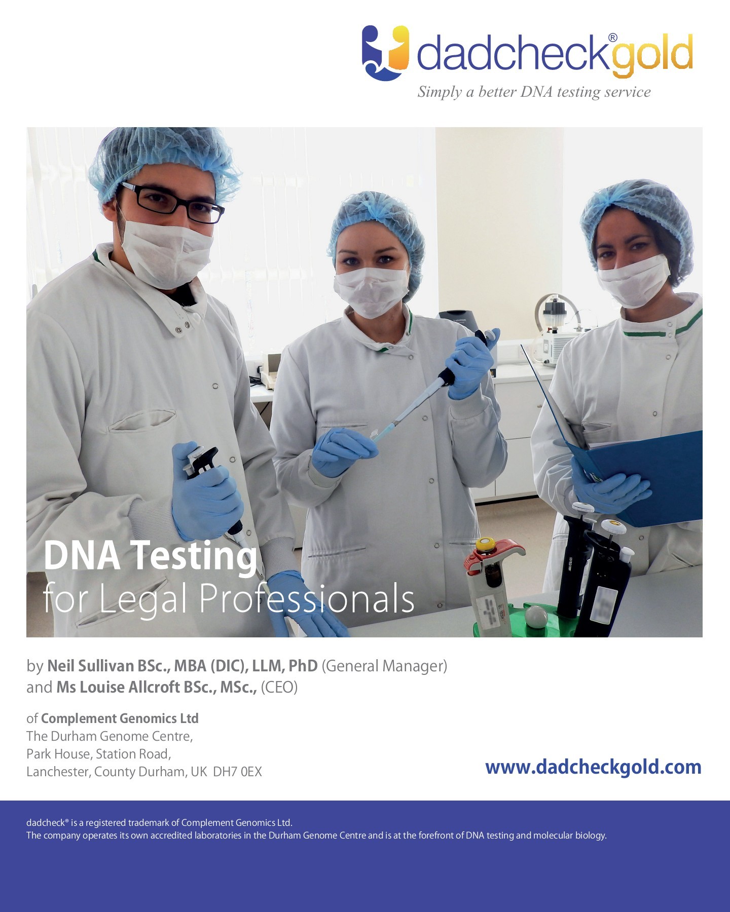 DNA Testing for Legal Professionals - jonny.miller - Page 1 - 26 | Flip ...