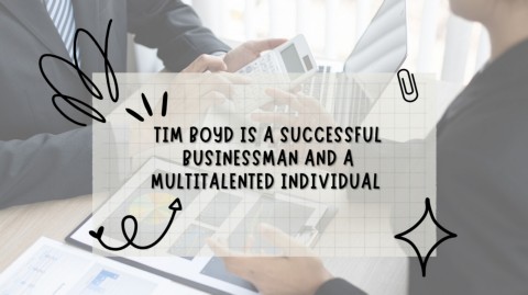 Tim Boyd Is A Successful Businessman And A Multitalented Individual