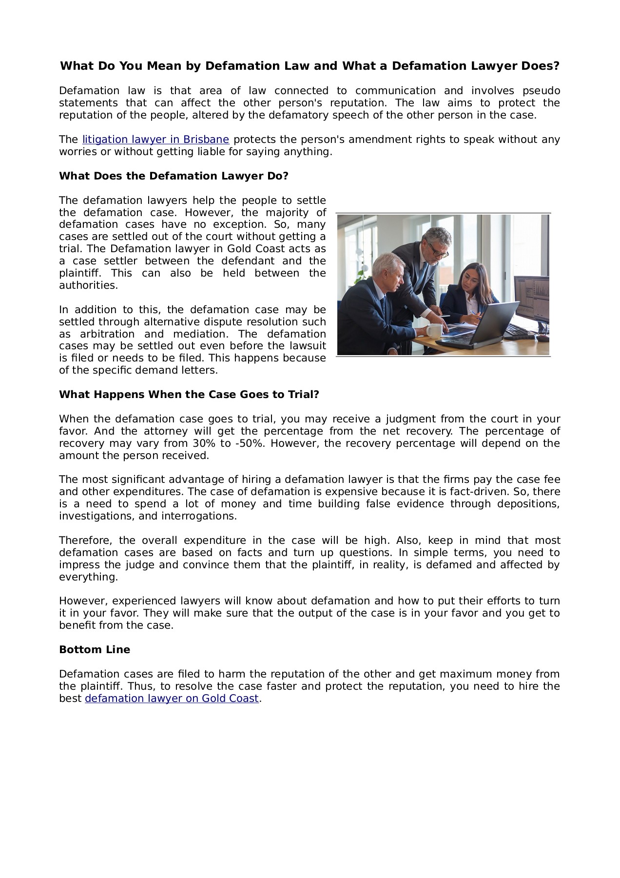 What Do You Mean by Defamation Law and What a Defamation Lawyer Does ...