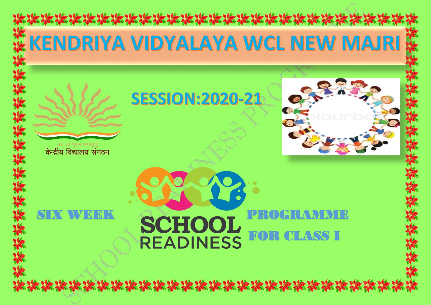 KV WCL NEW MAJRI SCHOOL READINESS PROGRAMME - MANOJKUMAR NANIR - Page 1 ...