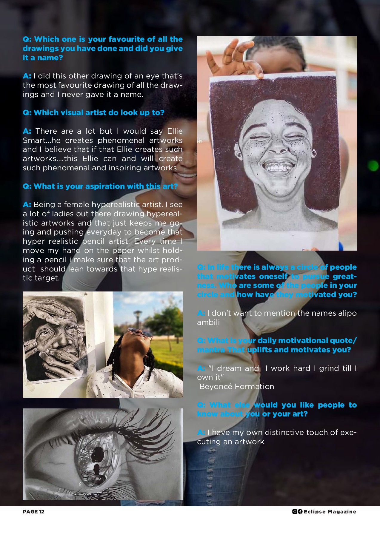 ECLIPSE MAG | SEPT 2021 | ISSUE 7 - Eclipse Magazine - Page 12 | Flip PDF Online | PubHTML5