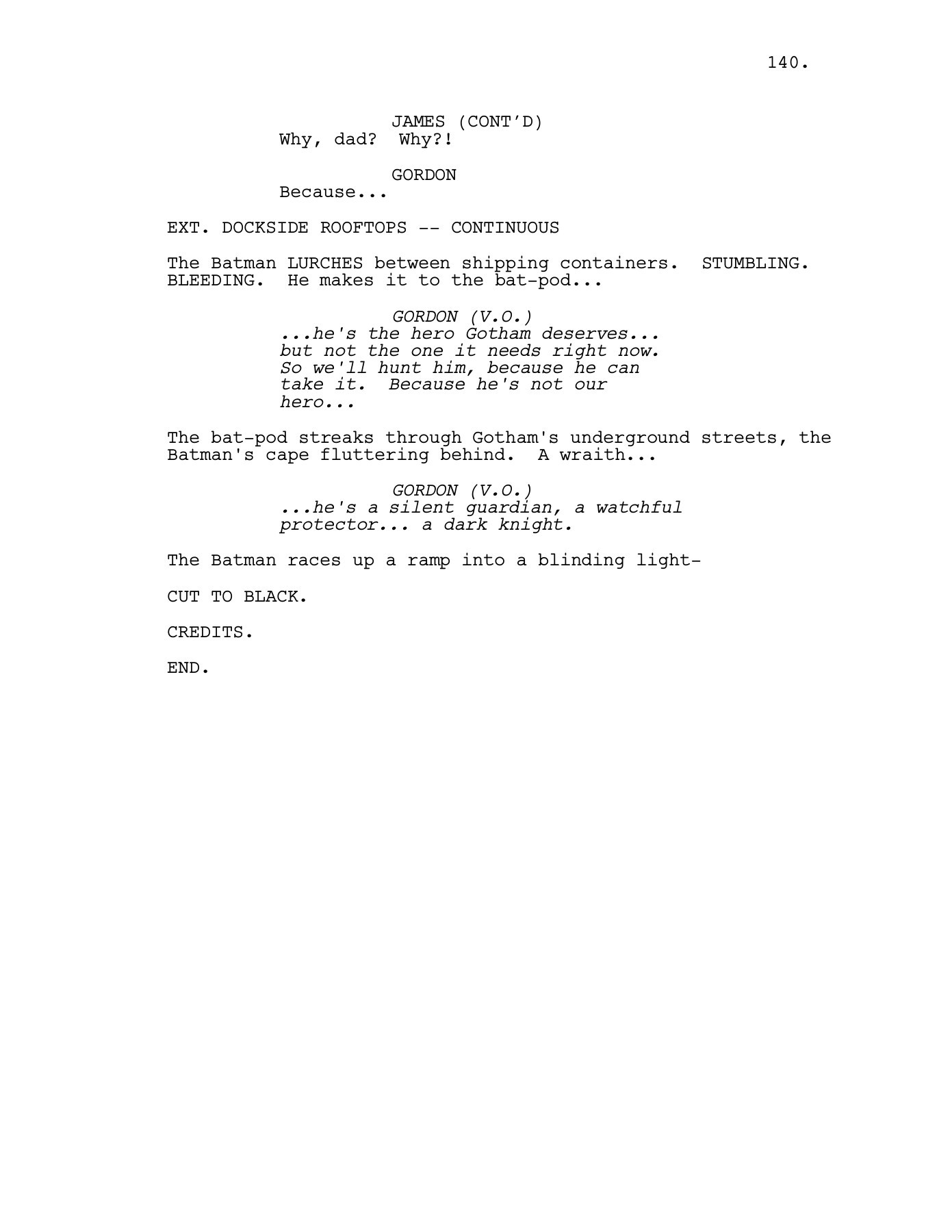 Batman Begins 2 The Dark Knight English script - lindyslower - Page 141 ...