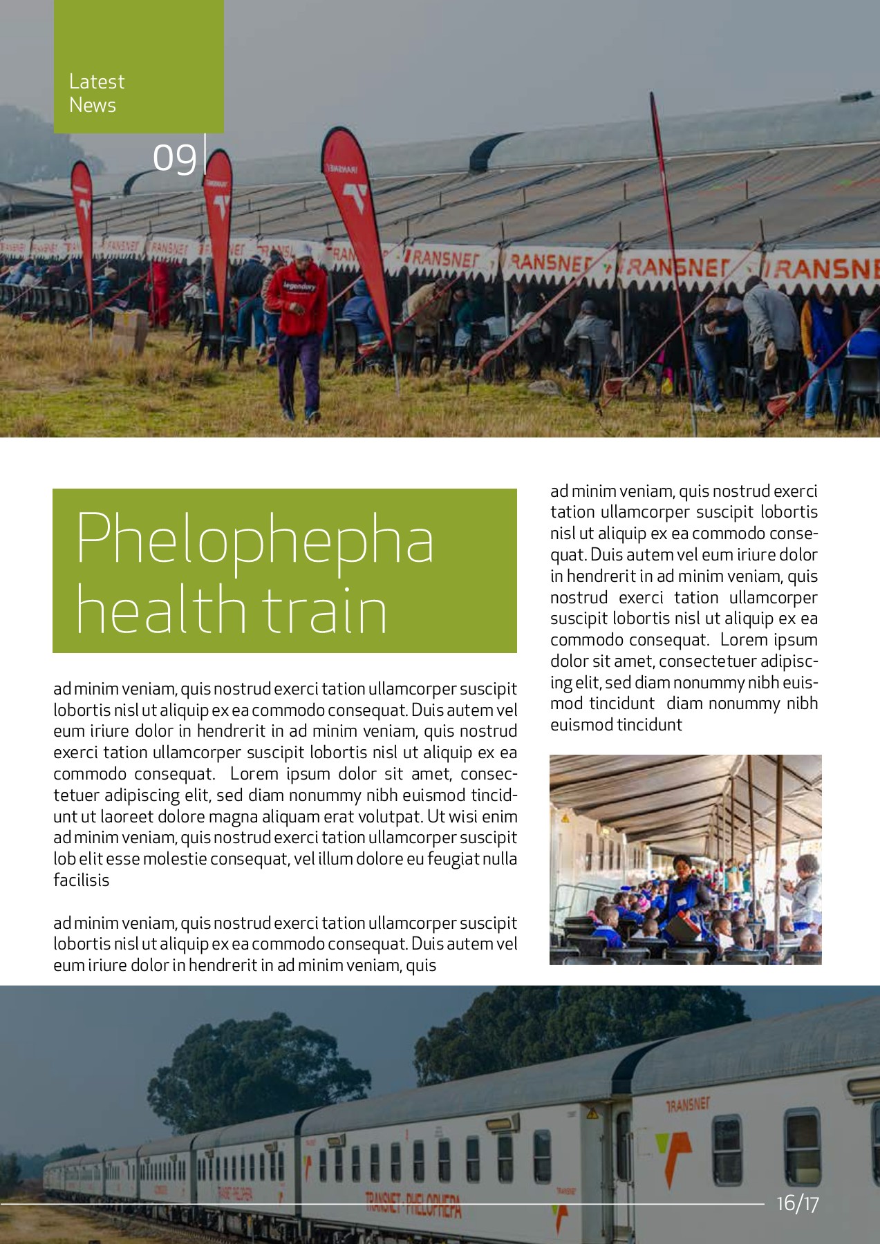 TCC Newsletter opt3 - Tulani Ntsundu Qinga - Page 16 | Flip PDF Online ...