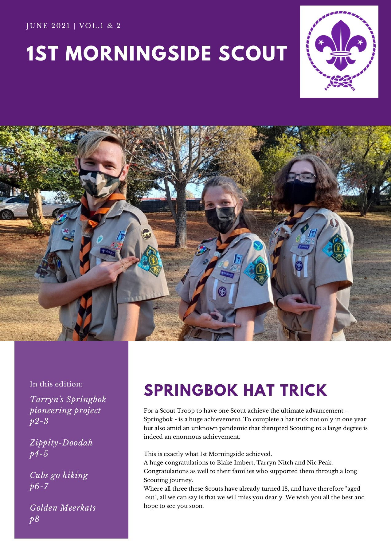 1st Morningside Scout June 2021 - elvira.wood123 - Page 1 - 9 | Flip ...
