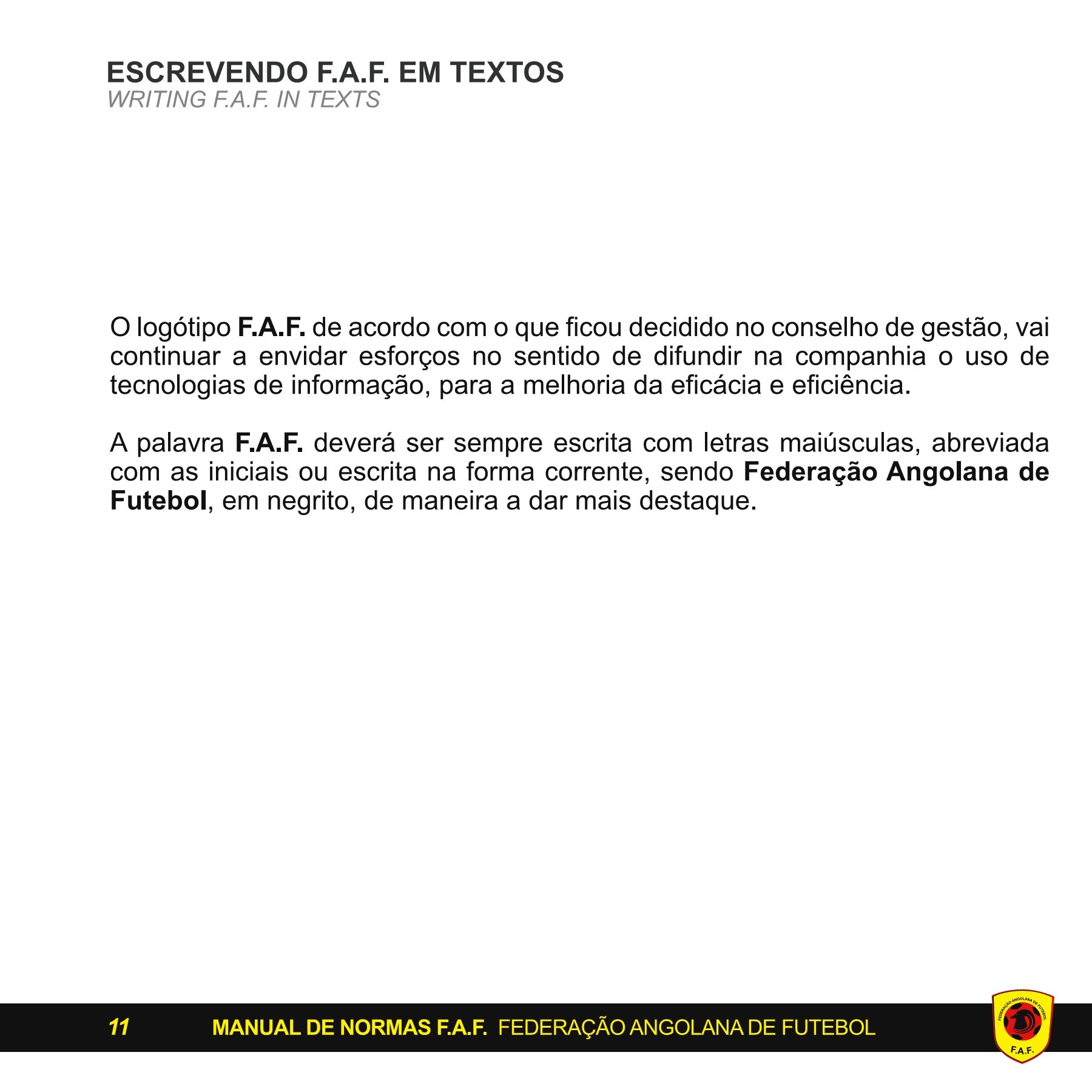 Manual Normas FAF - Nani Gaspar - Página 12 | PDF Online | PubHTML5