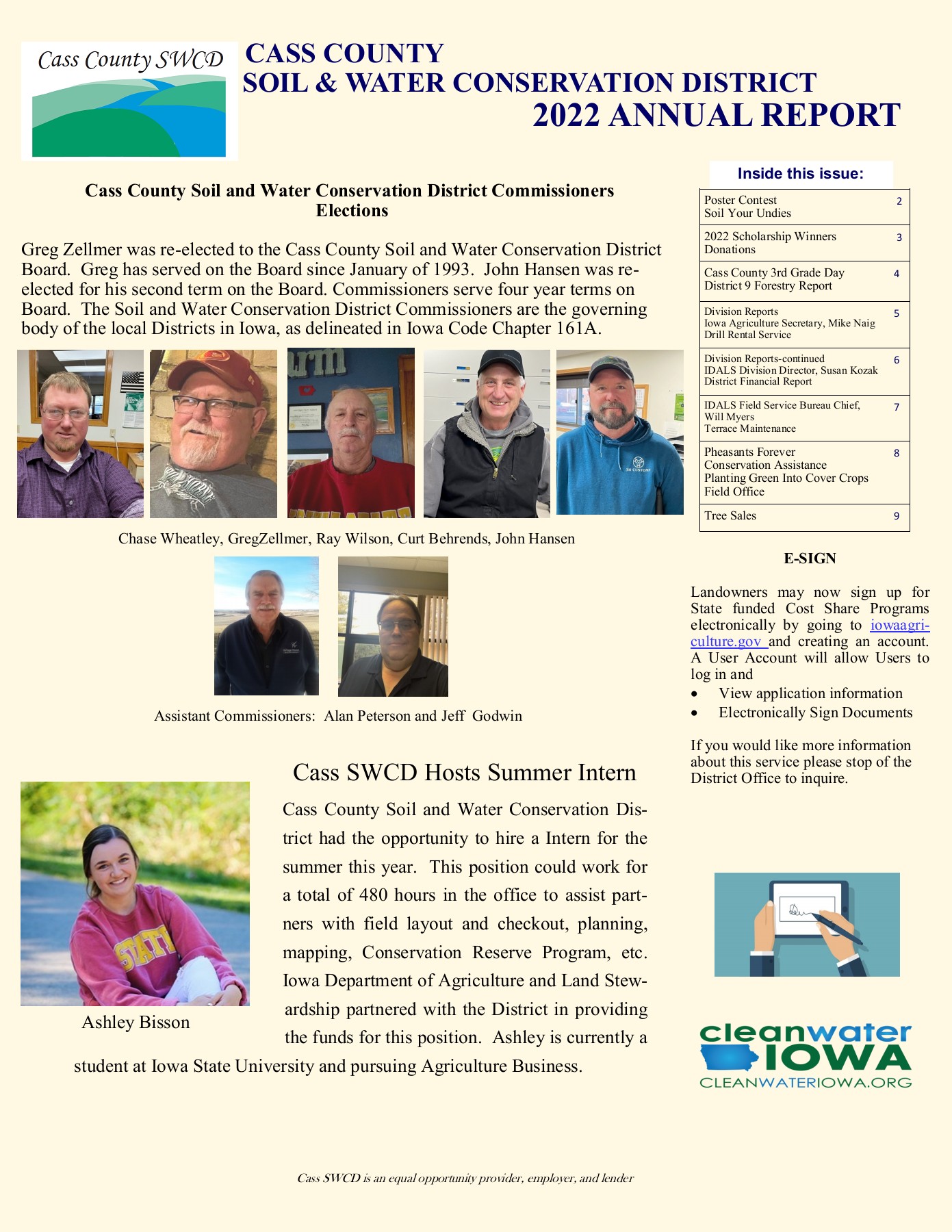 Cass SWCD 2022 Annual Report - jana.coughlin - Page 1 - 0 | Flip PDF ...