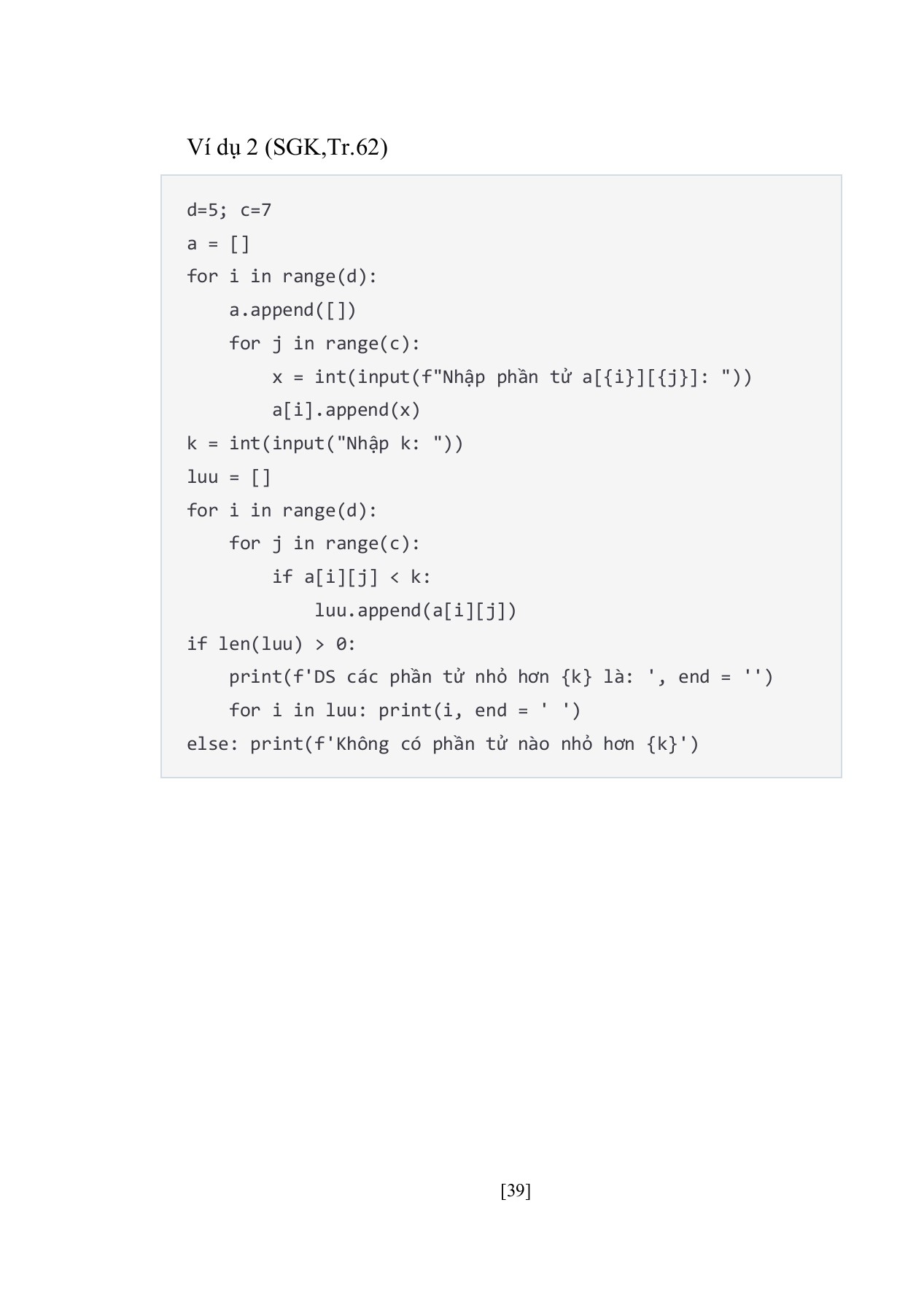 Python_SGK Tin hoc 11 - dainganxanh - Page 46 | Flip PDF Online | PubHTML5