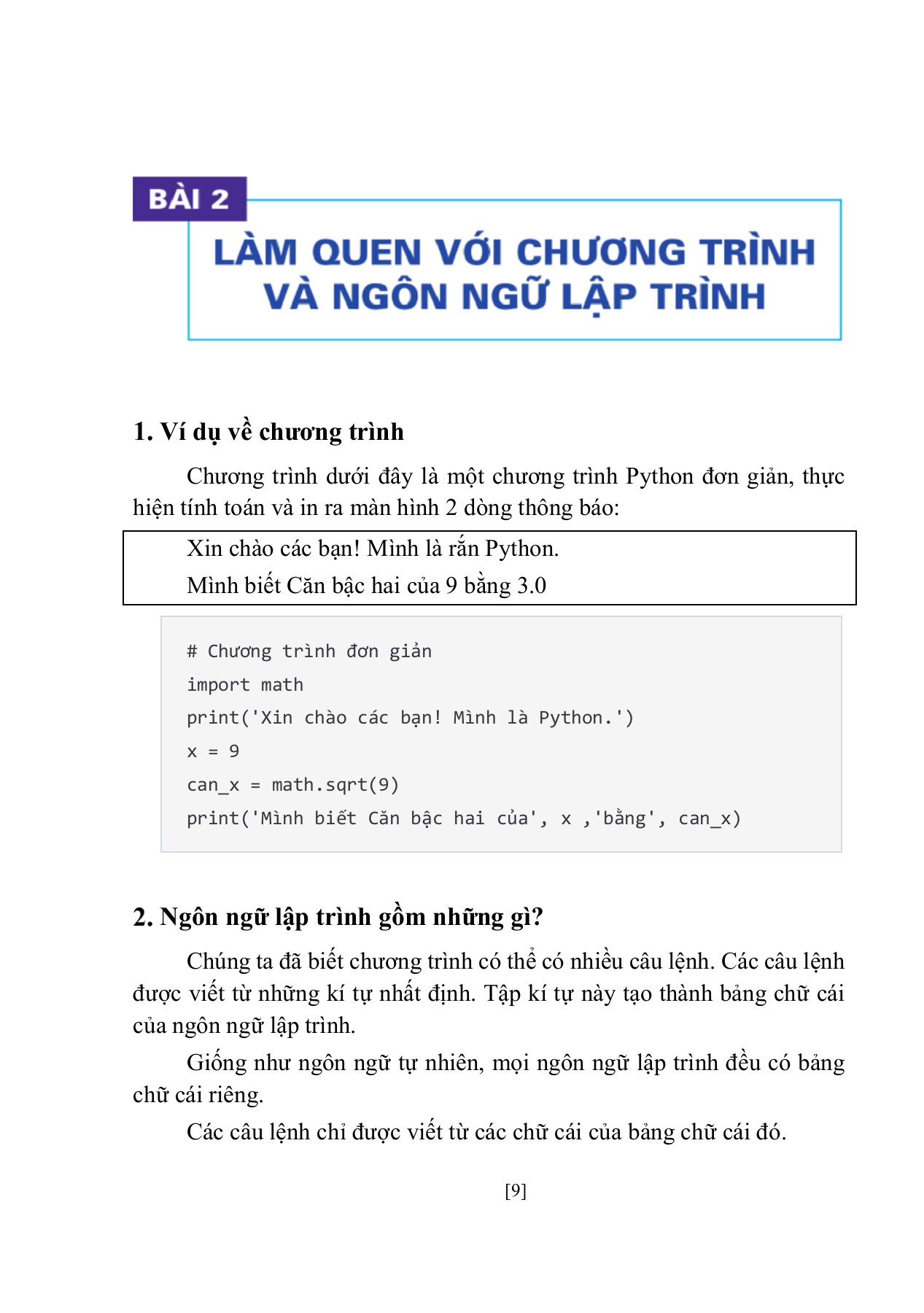 SGK Tin học 8 - Python - dainganxanh - Page 15 | Flip PDF Online | PubHTML5