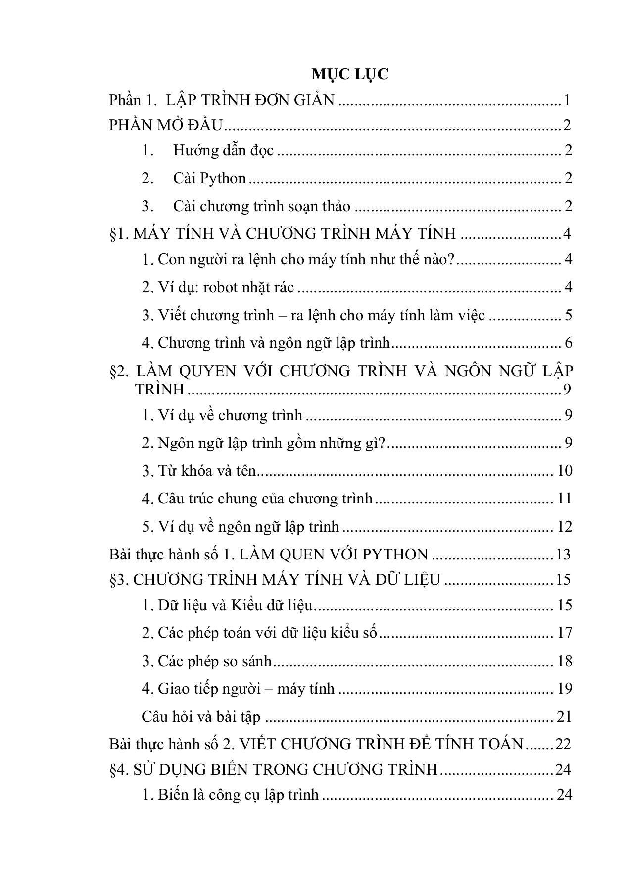 SGK Tin học 8 - Python - dainganxanh - Page 4 | Flip PDF Online | PubHTML5