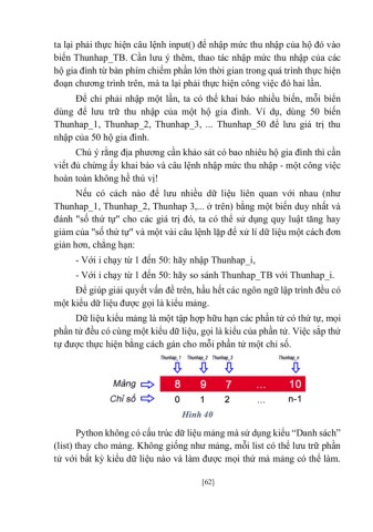 SGK Tin học 8 - Python - dainganxanh - Page 68 | Flip PDF Online | PubHTML5
