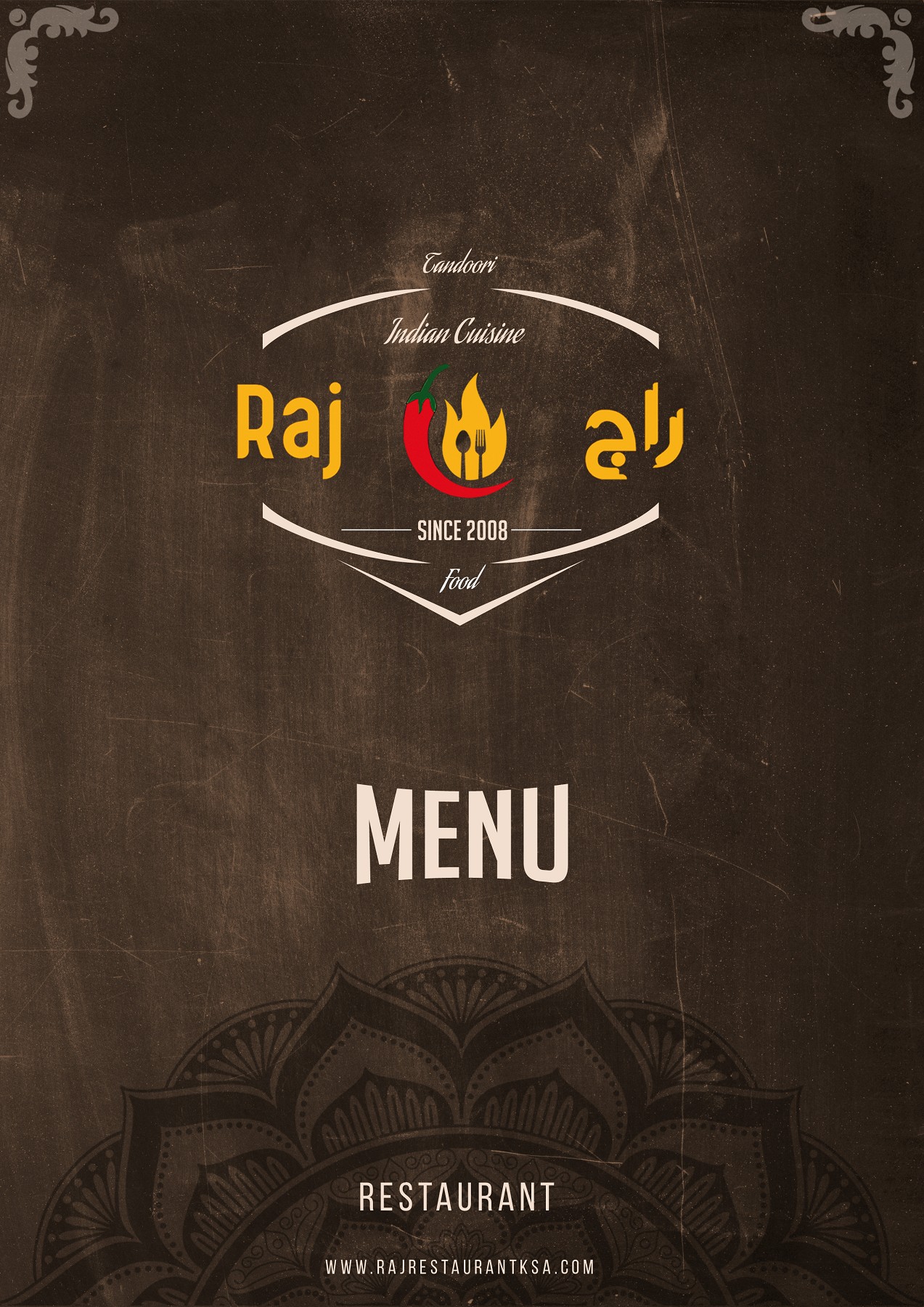 Raj Restaurant Menu - Air Menu - Page 1 - 18 | Flip PDF Online | PubHTML5