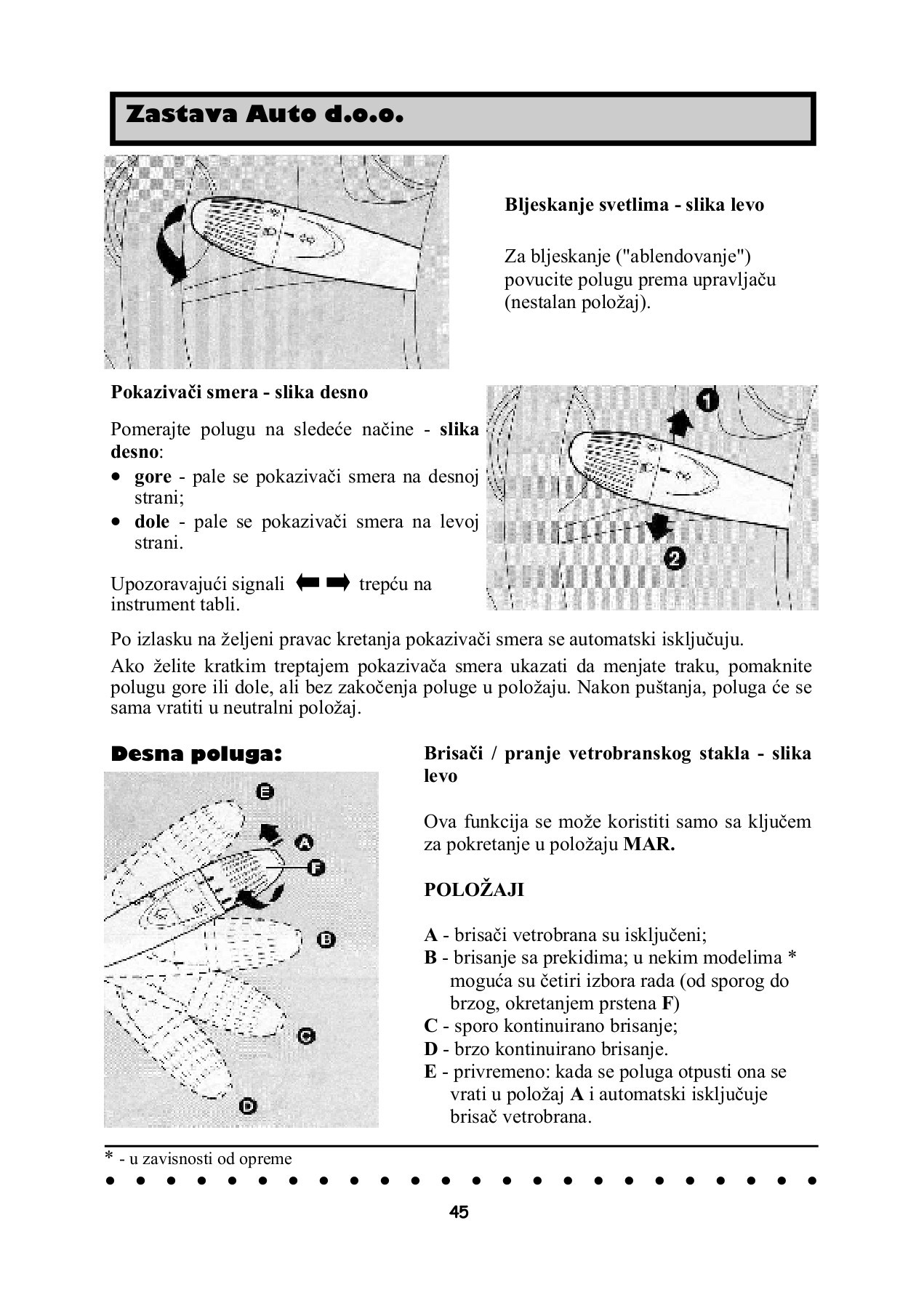Zastava 10 tehnicko uputstvo - Fox Mulder - Stranica 45 | listanje PDF ...
