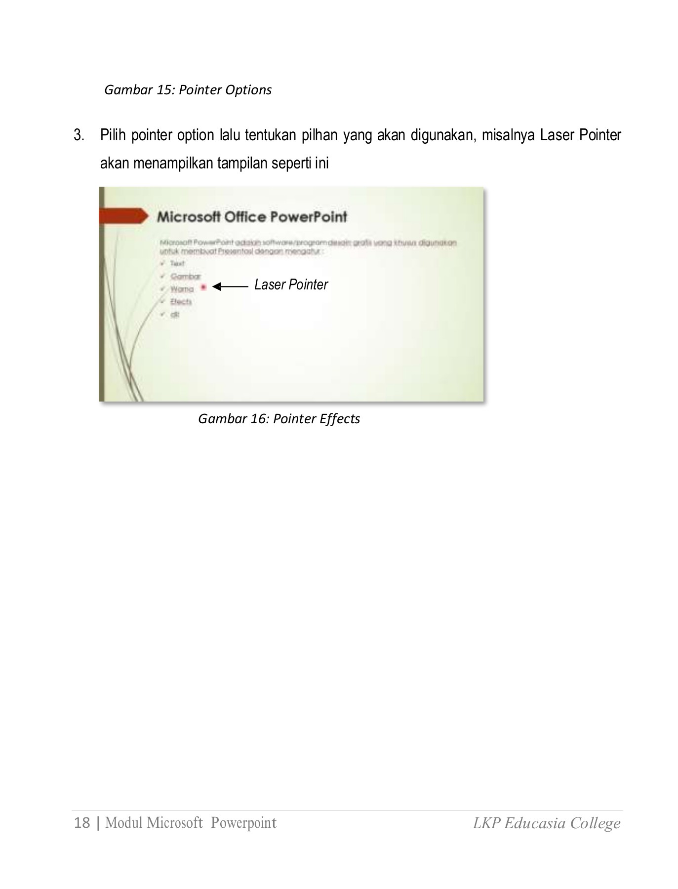 Modul-Powerpoint jadi Website - egb62622 - Page 18 | Flip PDF Online | PubHTML5