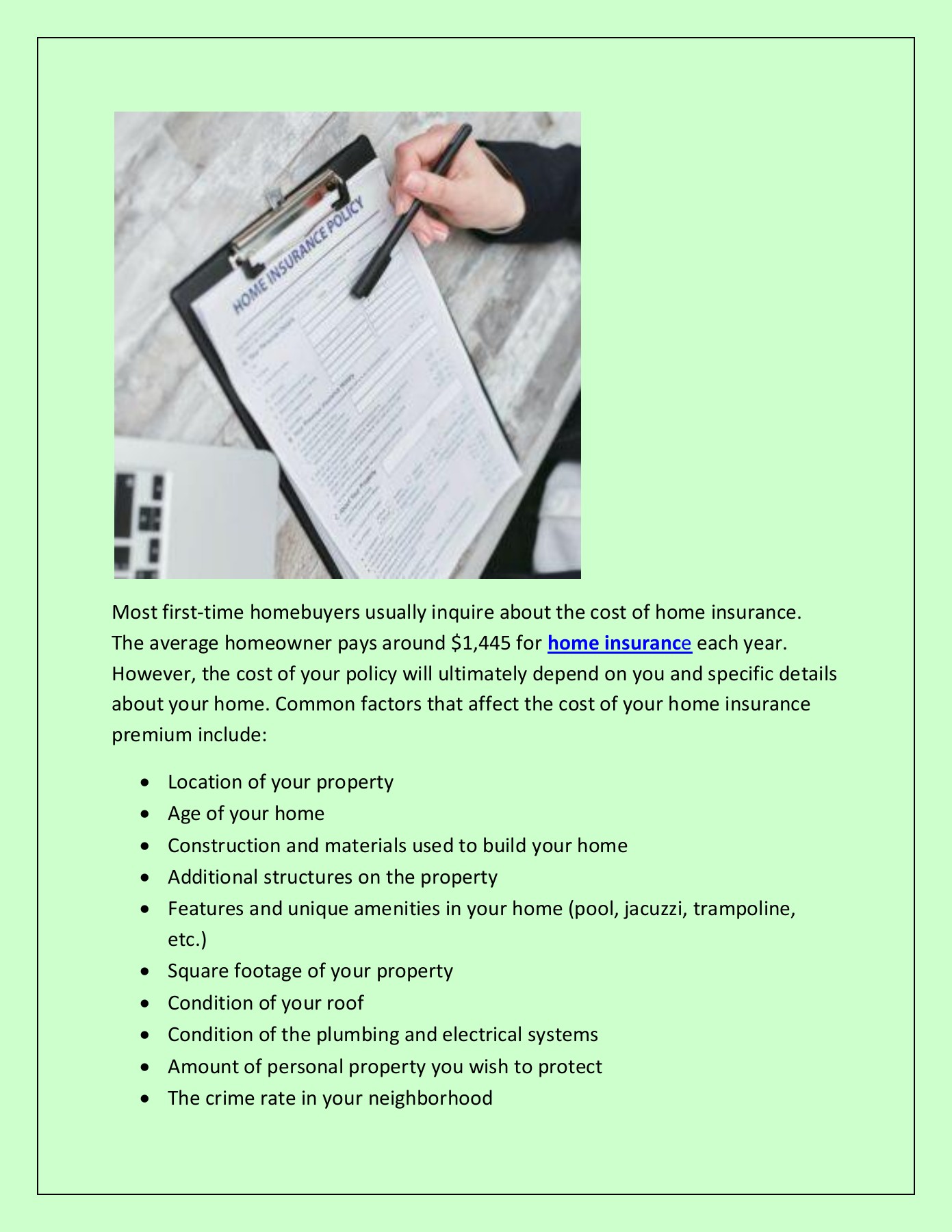 Home Insurance Basics - NorthStar Moving Company - Page 3 | Flip PDF ...